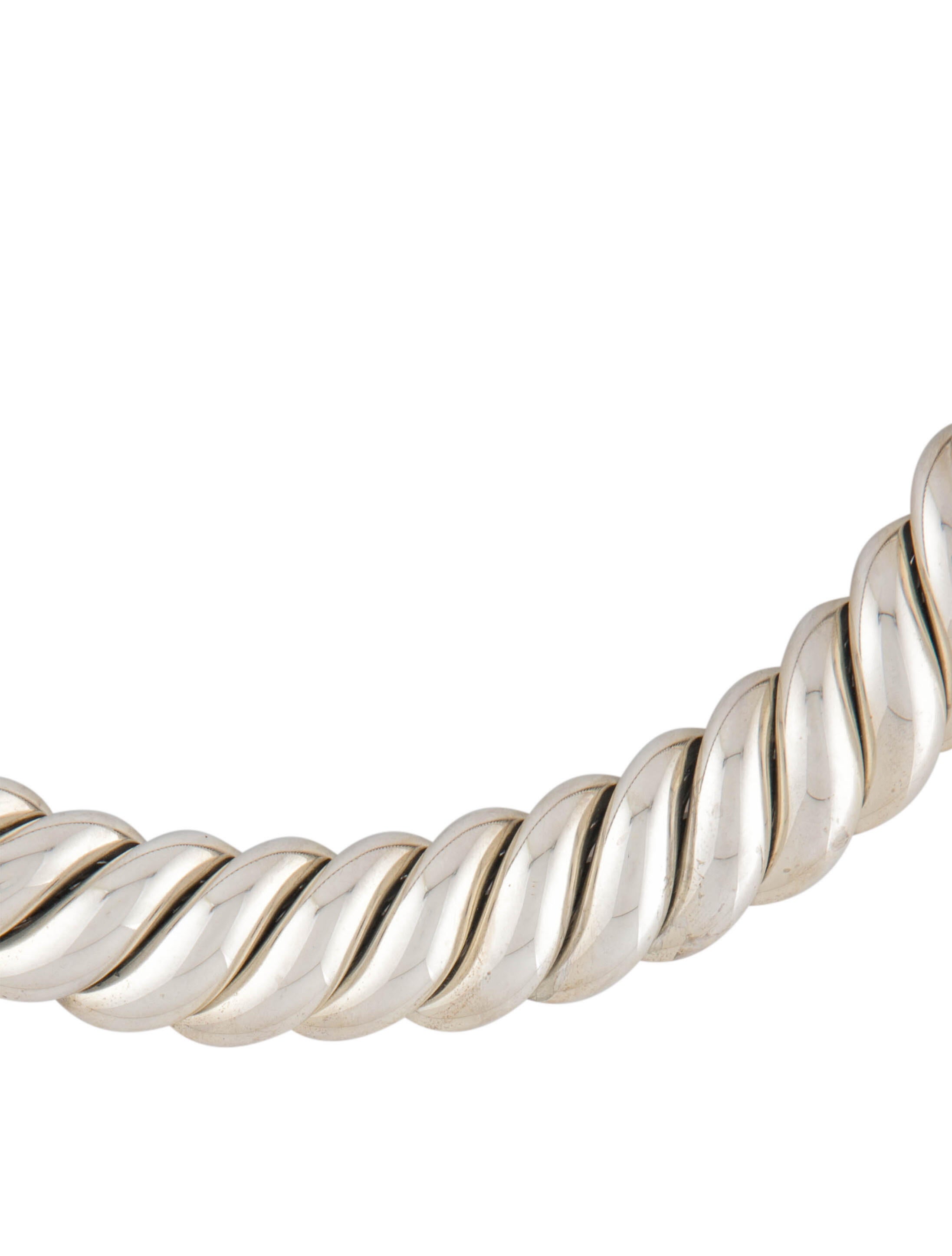 David Yurman Hampton Cable Collar Necklace - Collar, Necklaces ...