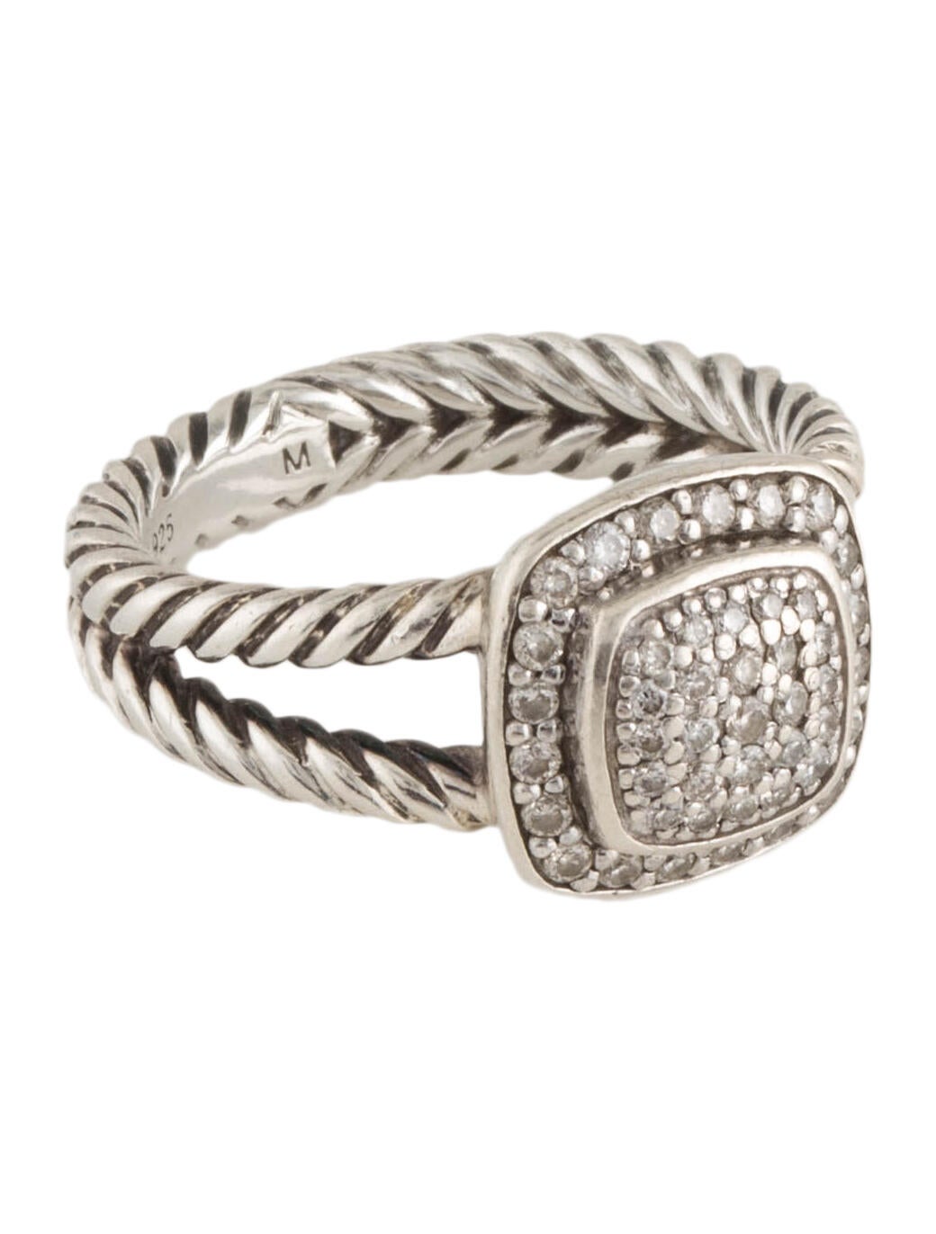 David Yurman Hematine & Diamond Noblesse Cocktail Ring - Sterling ...
