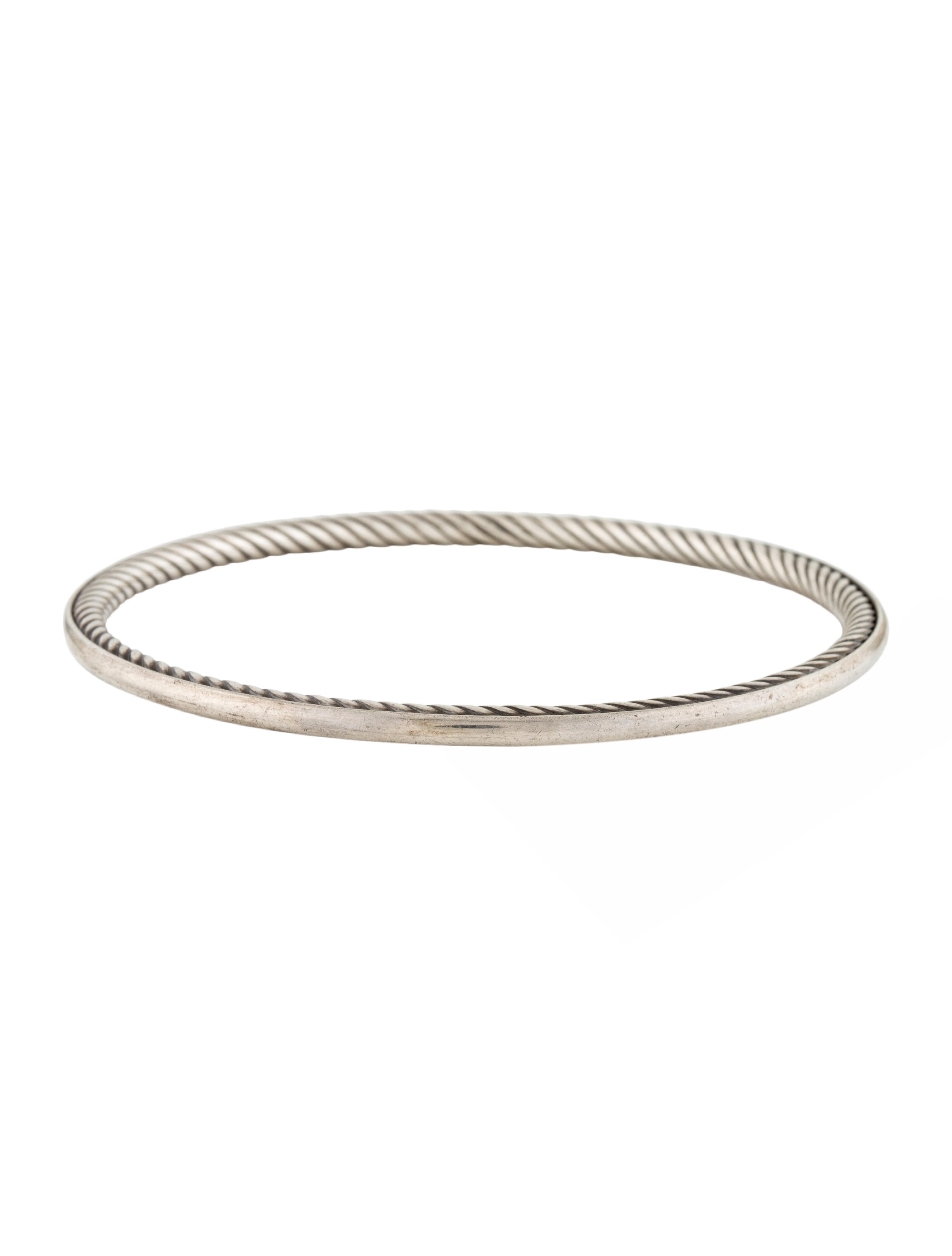 David Yurman 18K Diamond Chatelaine Bangle Bracelet - 18K Yellow Gold ...