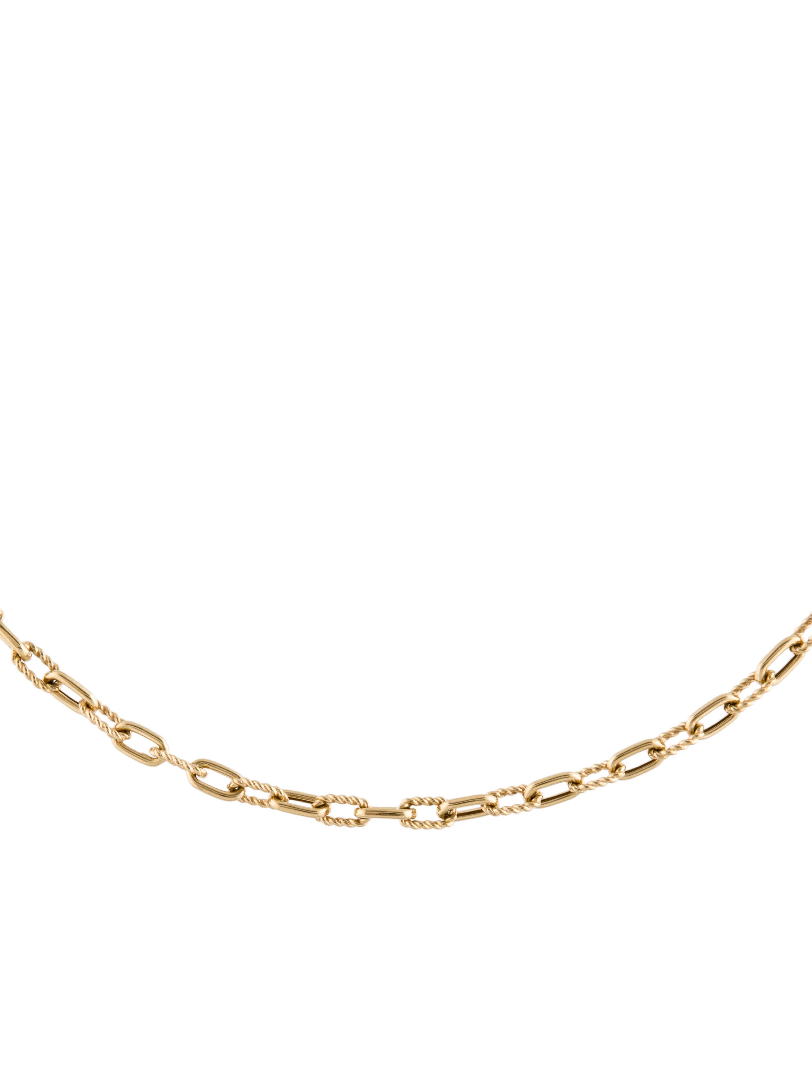 David Yurman 18K DY Madison Chain Necklace - Chain, Necklaces ...