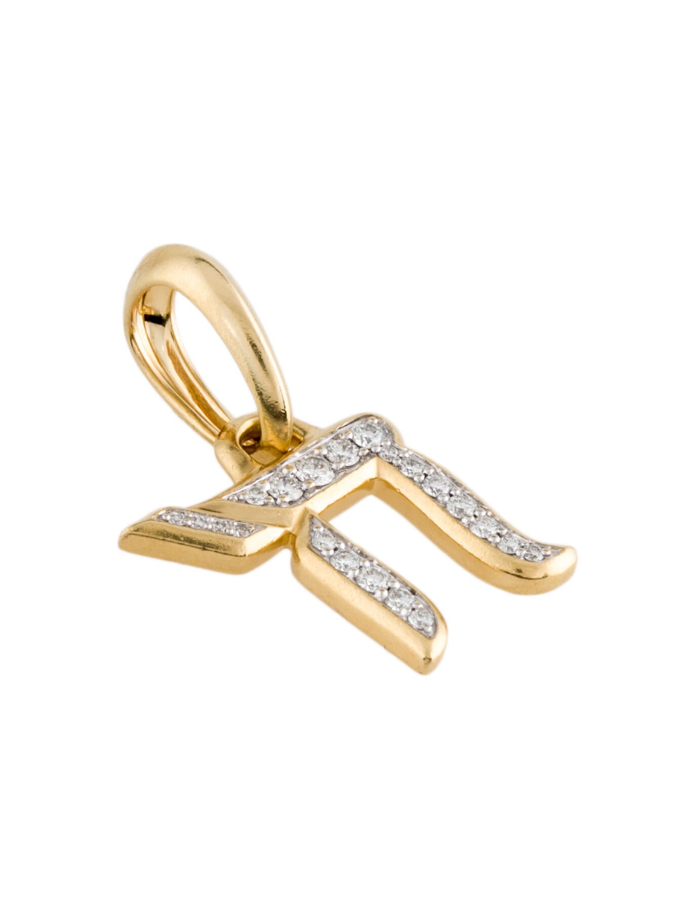 David Yurman 18K Diamond Chai Amulet Pendant - Pendant Necklace ...