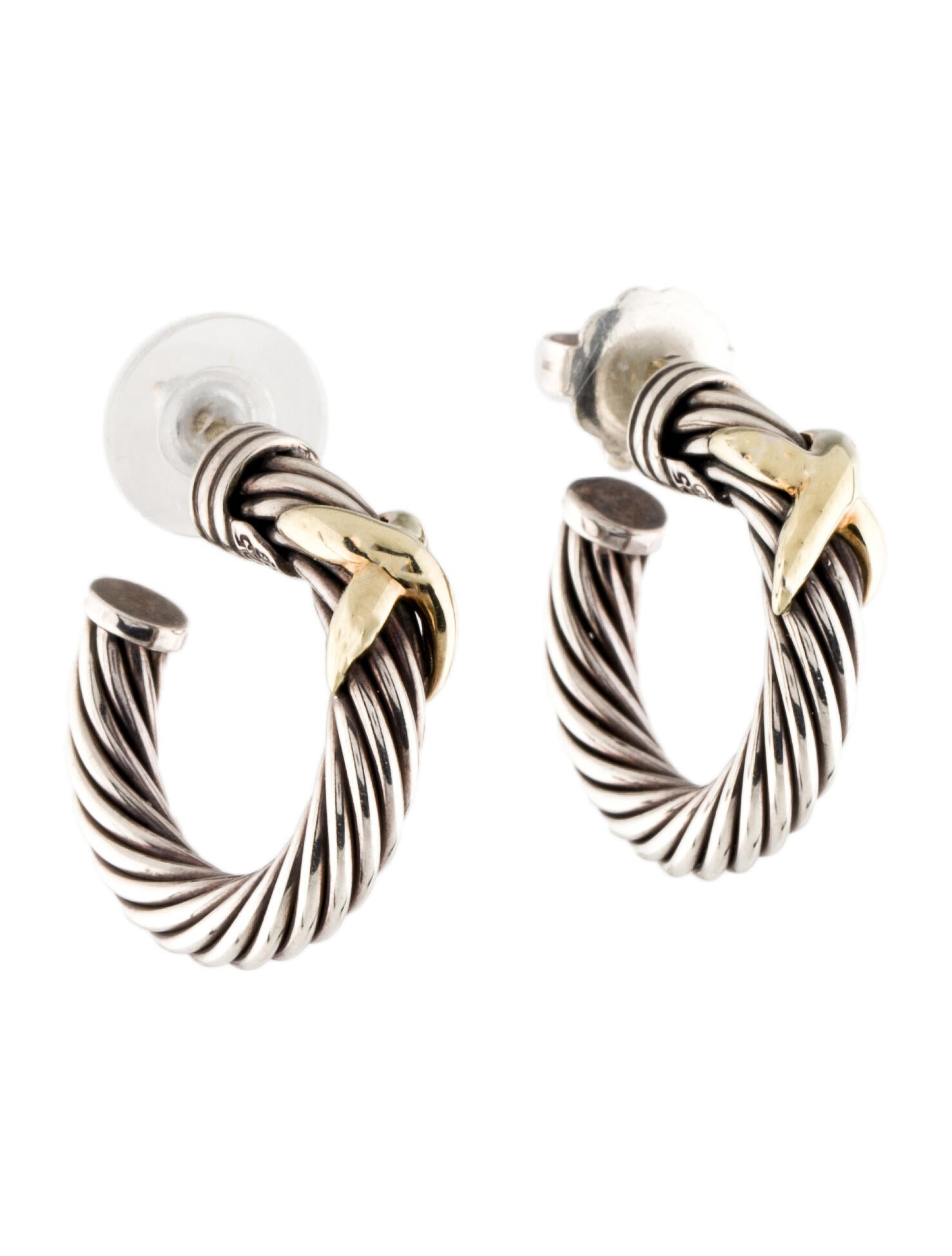 David Yurman Continuance Hoop Earrings - Sterling Silver Hoop, Earrings ...