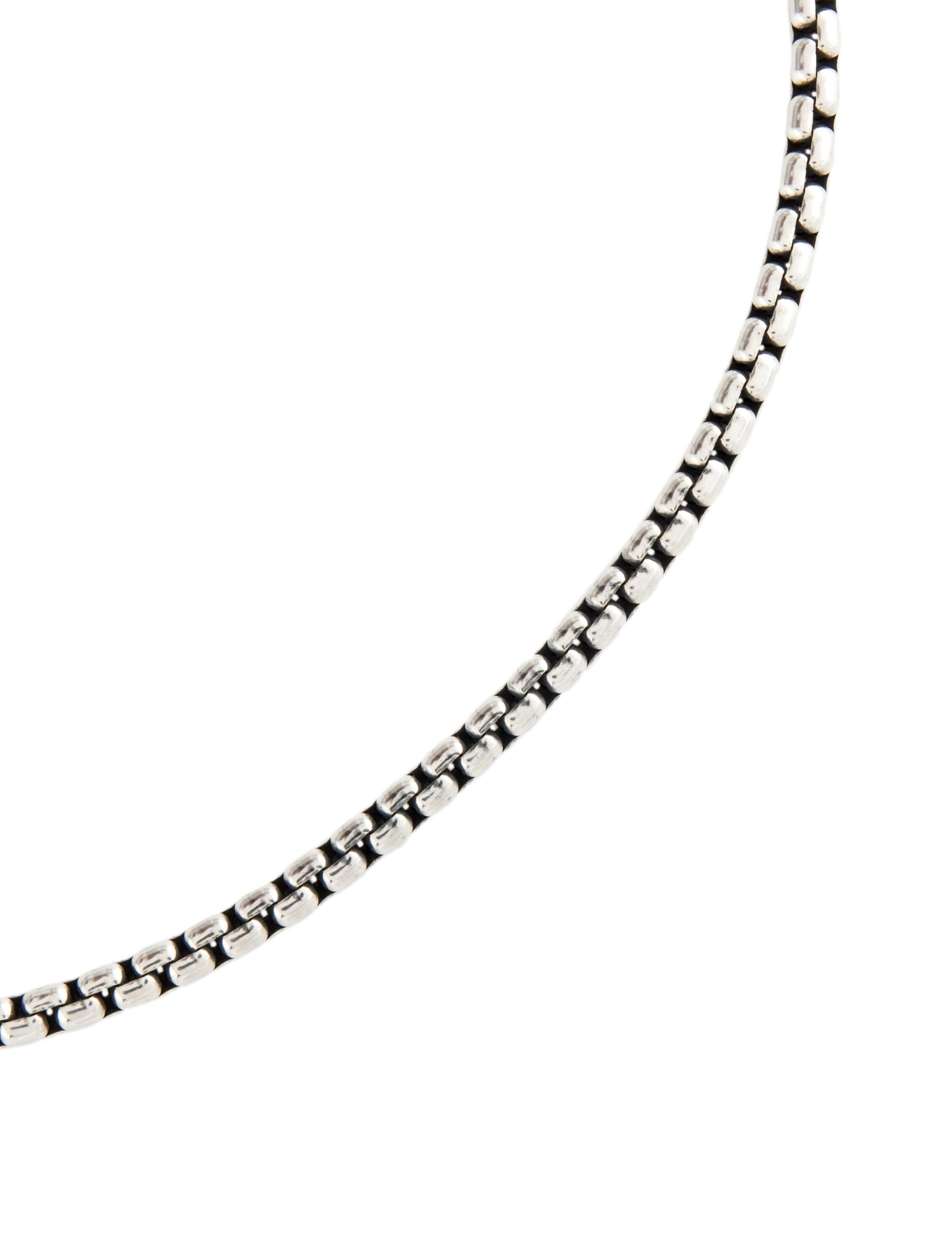 Scott Kay Platinum Diamond Bar Link Necklace - Platinum Chain ...