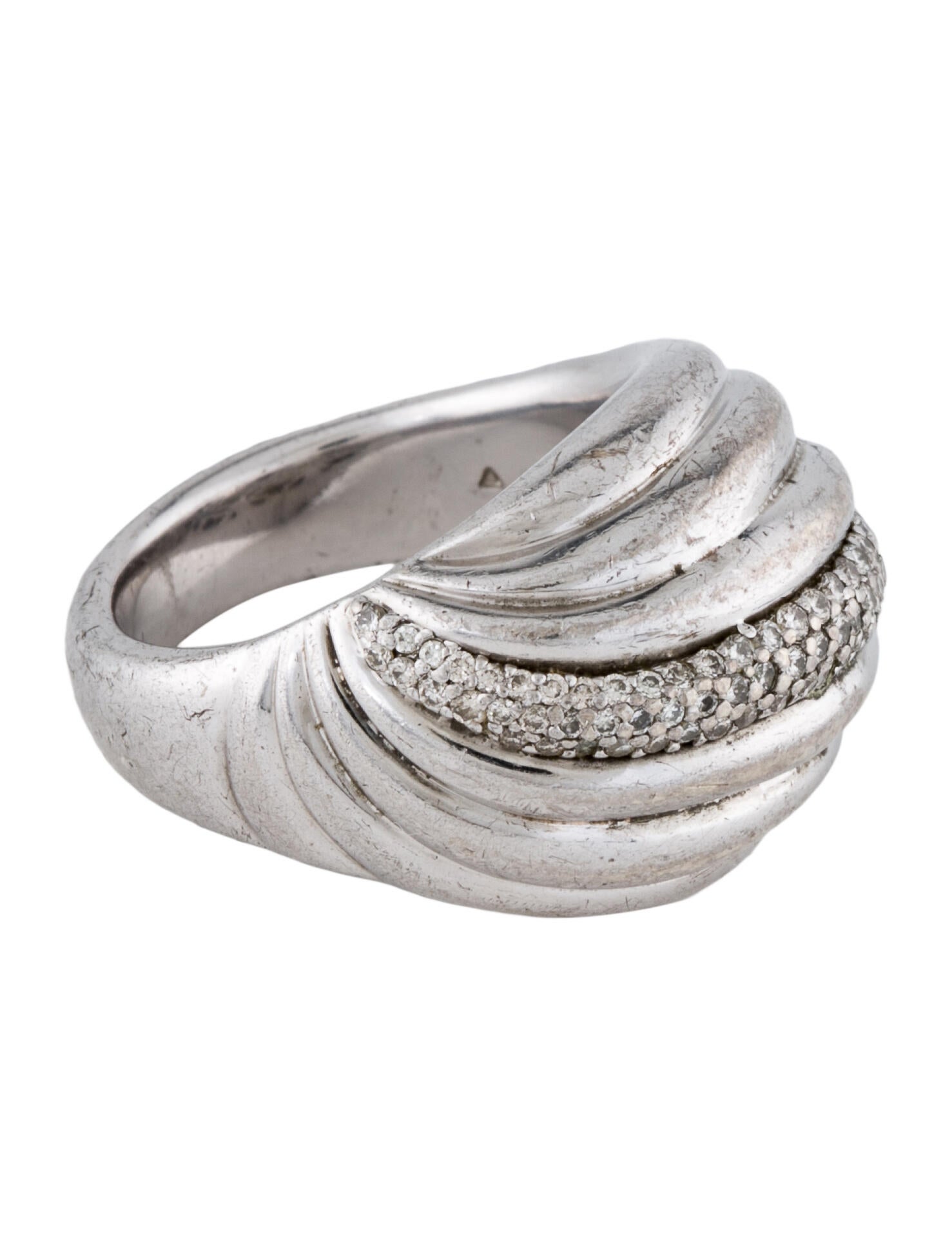 Ippolita Calcite Resin Ring - White, Sterling Silver Cocktail Ring ...