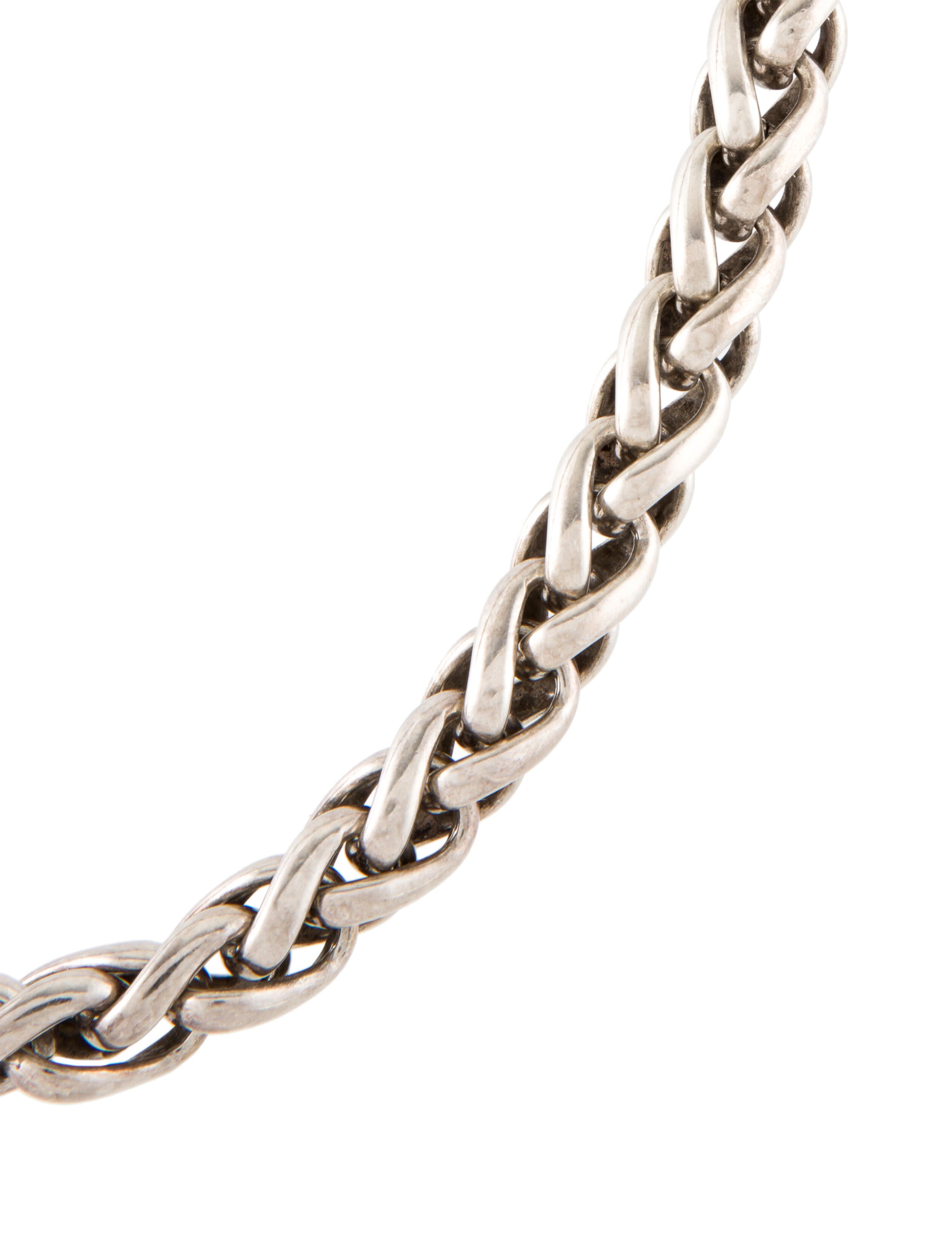 David Yurman Two-Tone Wheat Chain Necklace - 14K Yellow Gold Chain ...