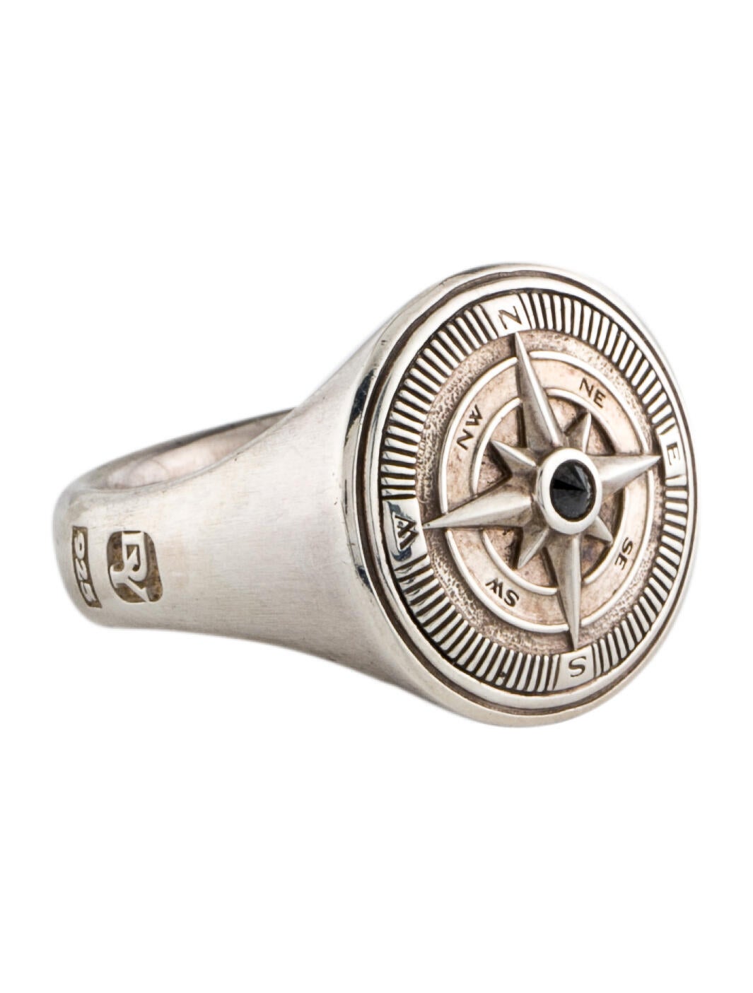 David Yurman Diamond Maritime Compass Signet Ring - Signet Ring, Rings ...