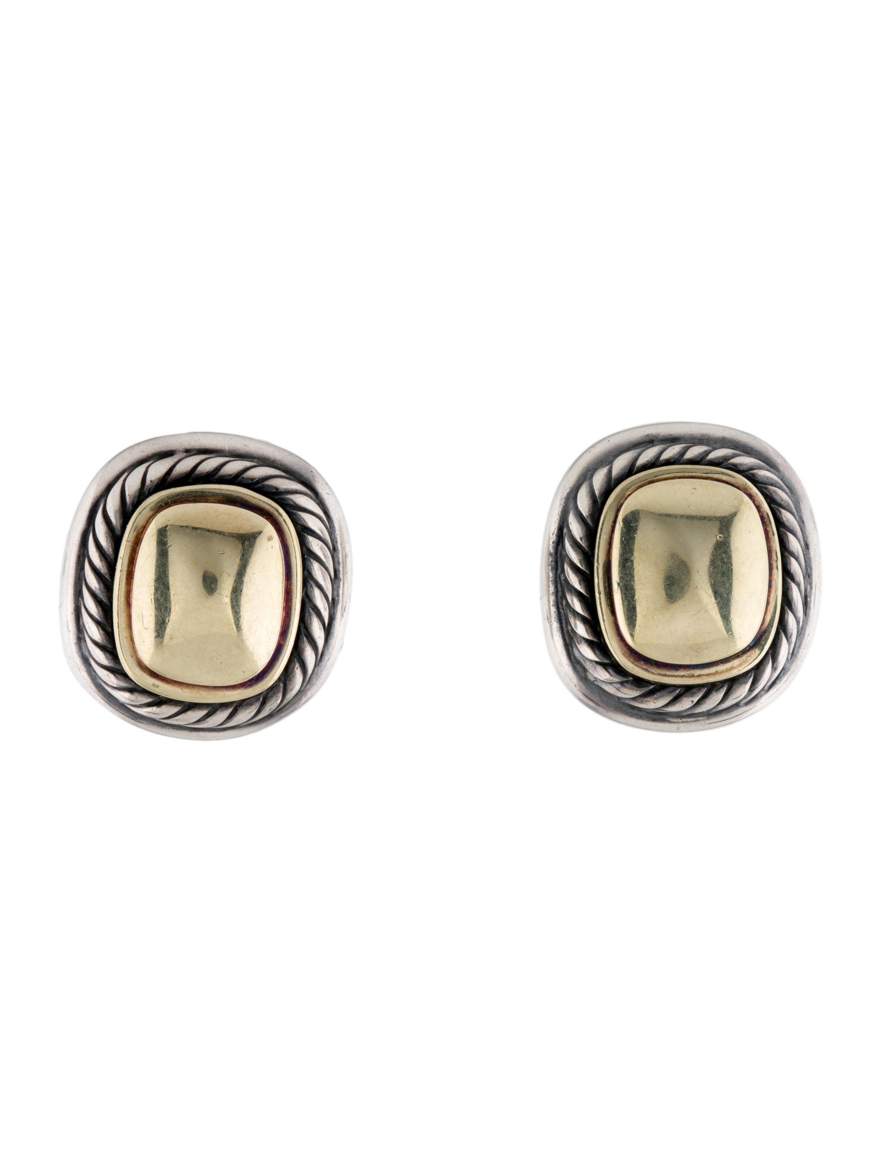 Pedro Boregaard 18K Scarab Earrings - 18K Yellow Gold Earclip, Earrings ...