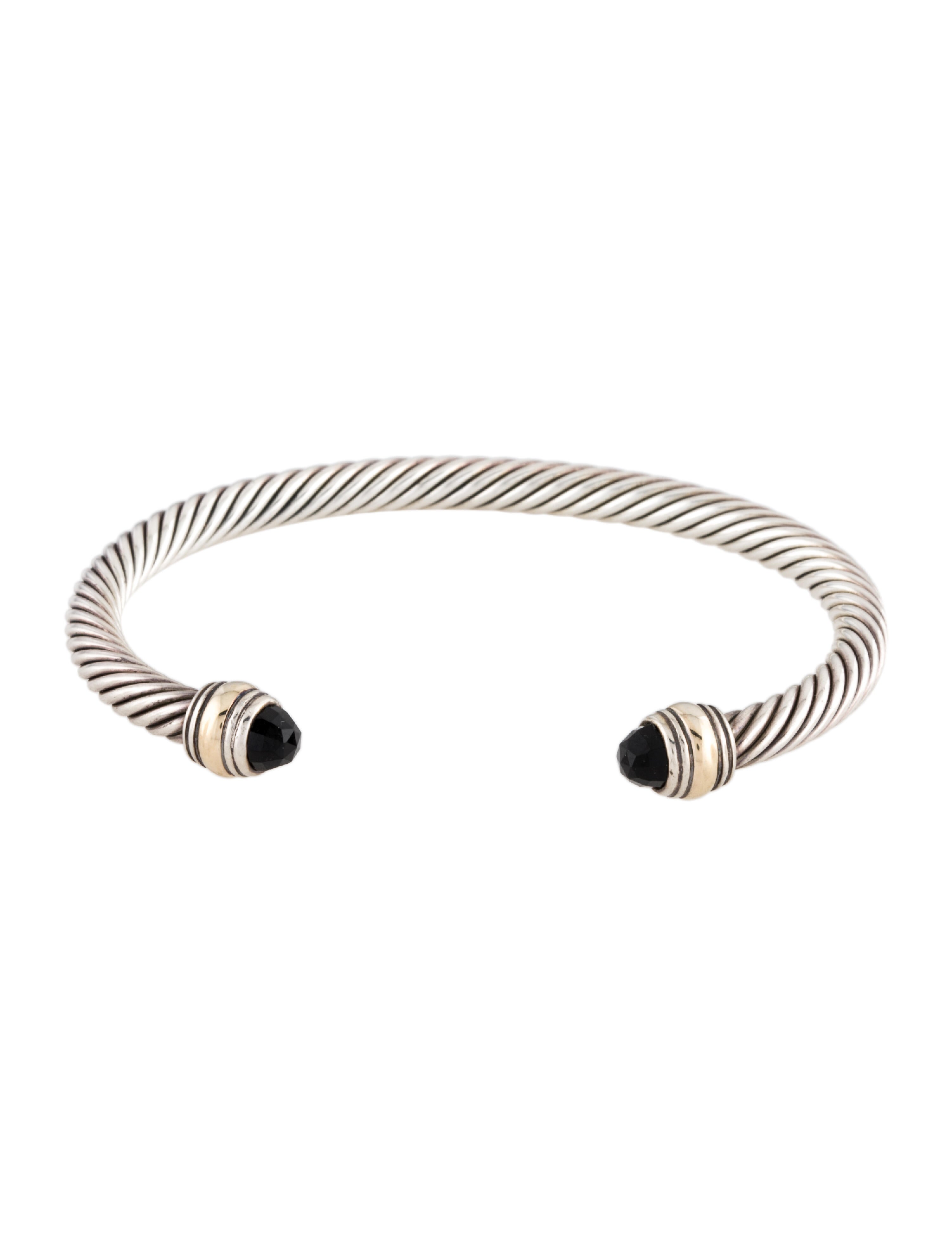 David Yurman Crossover Wide Cuff - Sterling Silver Cuff, Bracelets ...