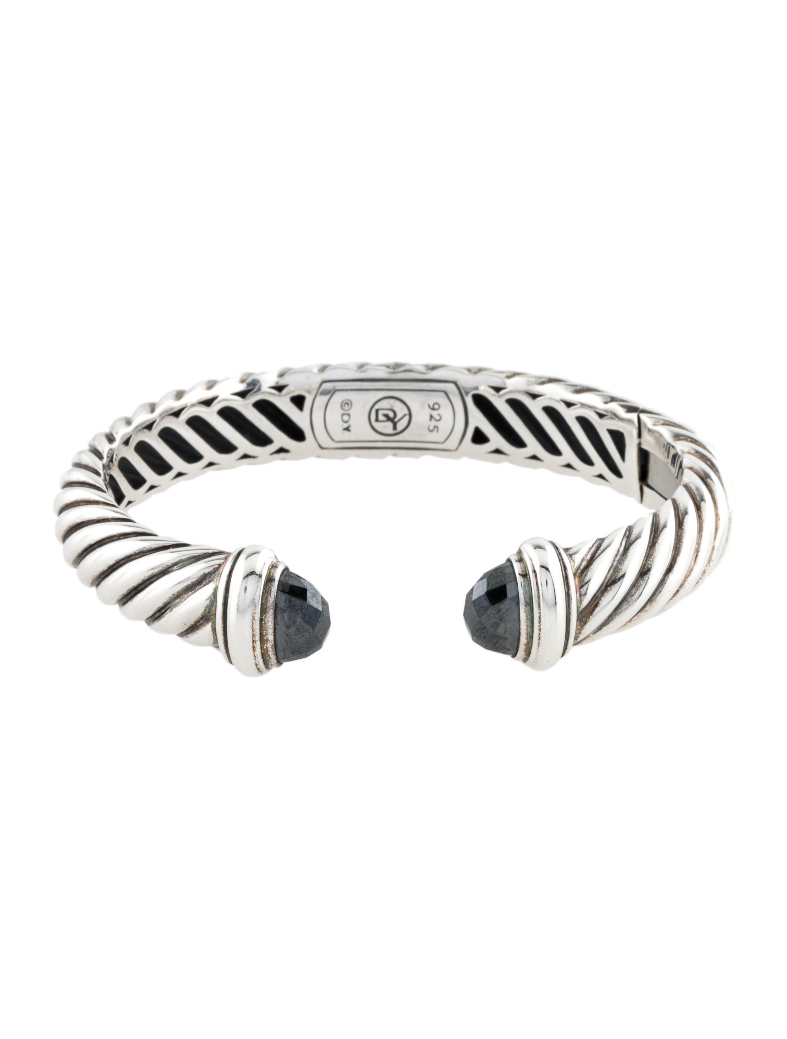 David Yurman Crossover Wide Cuff - Sterling Silver Cuff, Bracelets ...