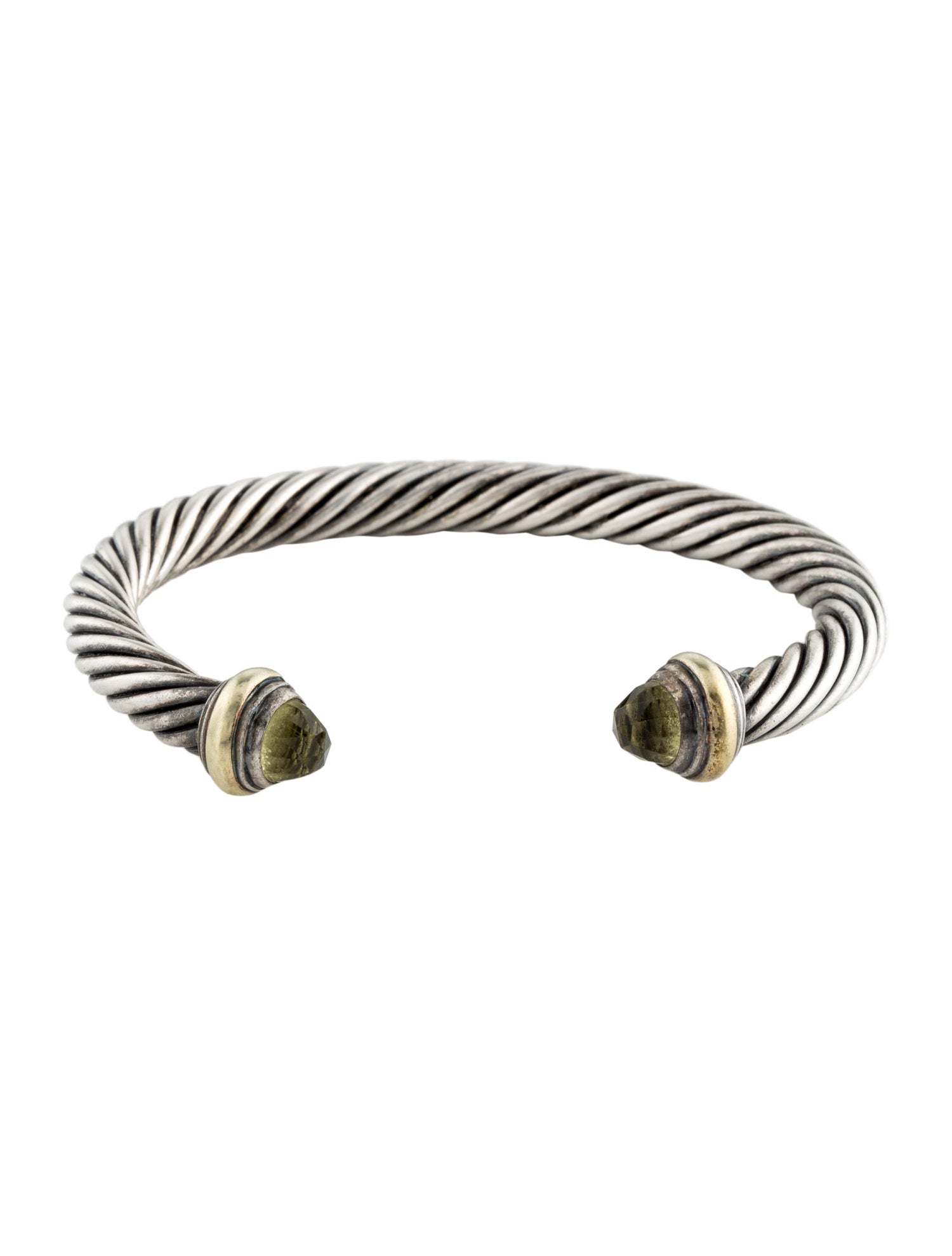 David Yurman Classic Cable Bracelet - 14K Yellow Gold Cuff, Bracelets ...
