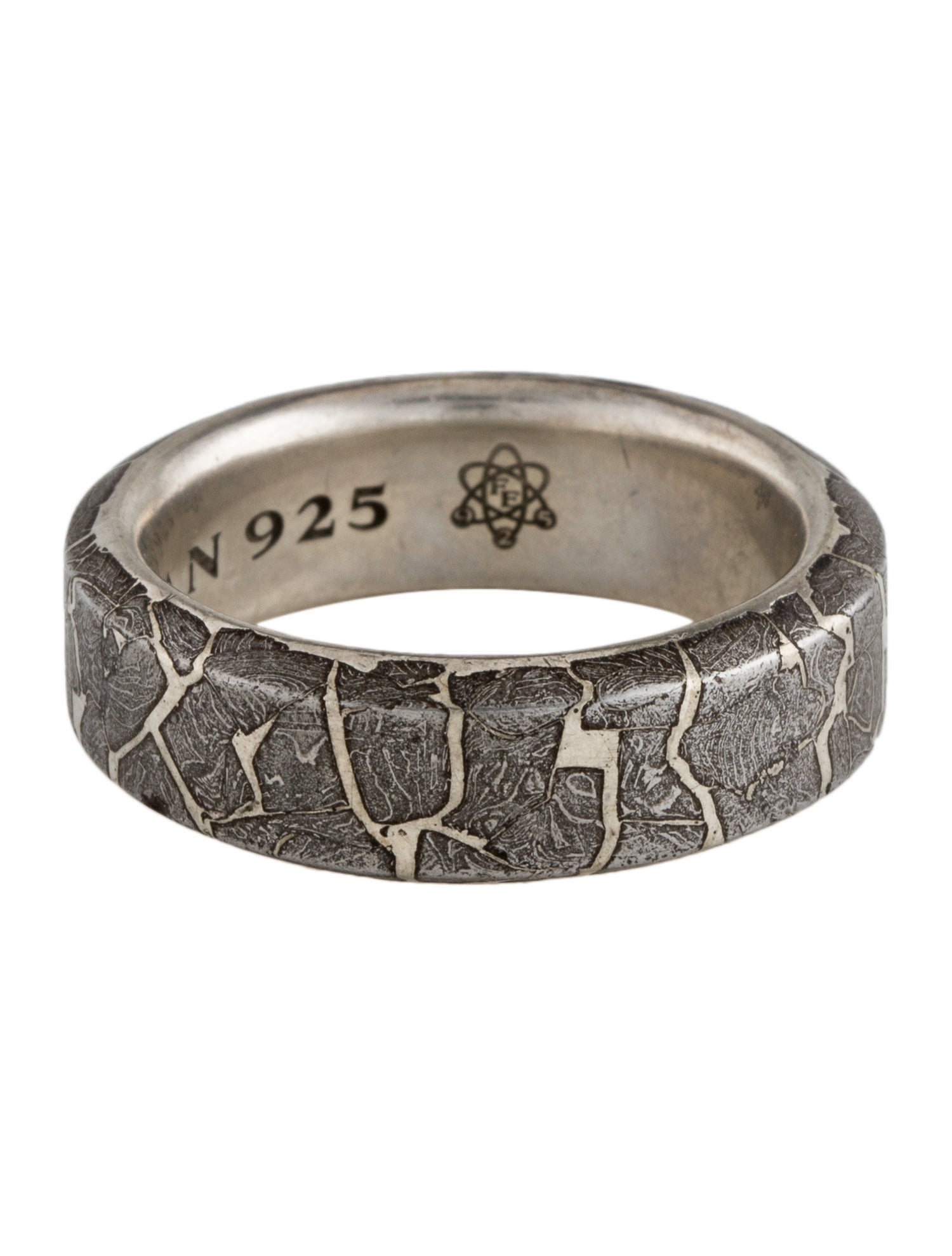 David Yurman Meteorite Band - Sterling Silver Band, Rings - DVY153007 ...