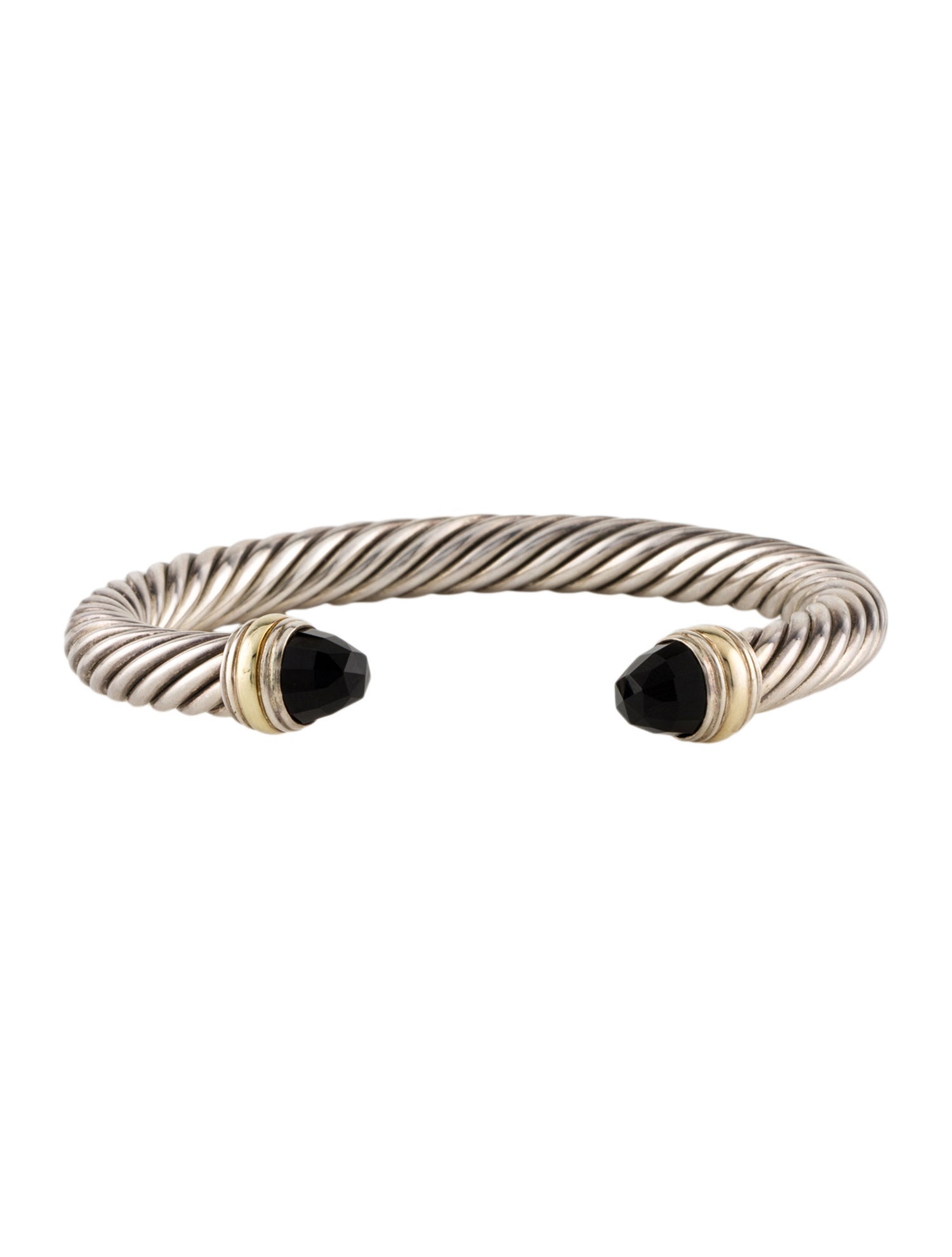 David Yurman Topaz Cuff Bracelet - 14K Yellow Gold Cuff, Bracelets ...