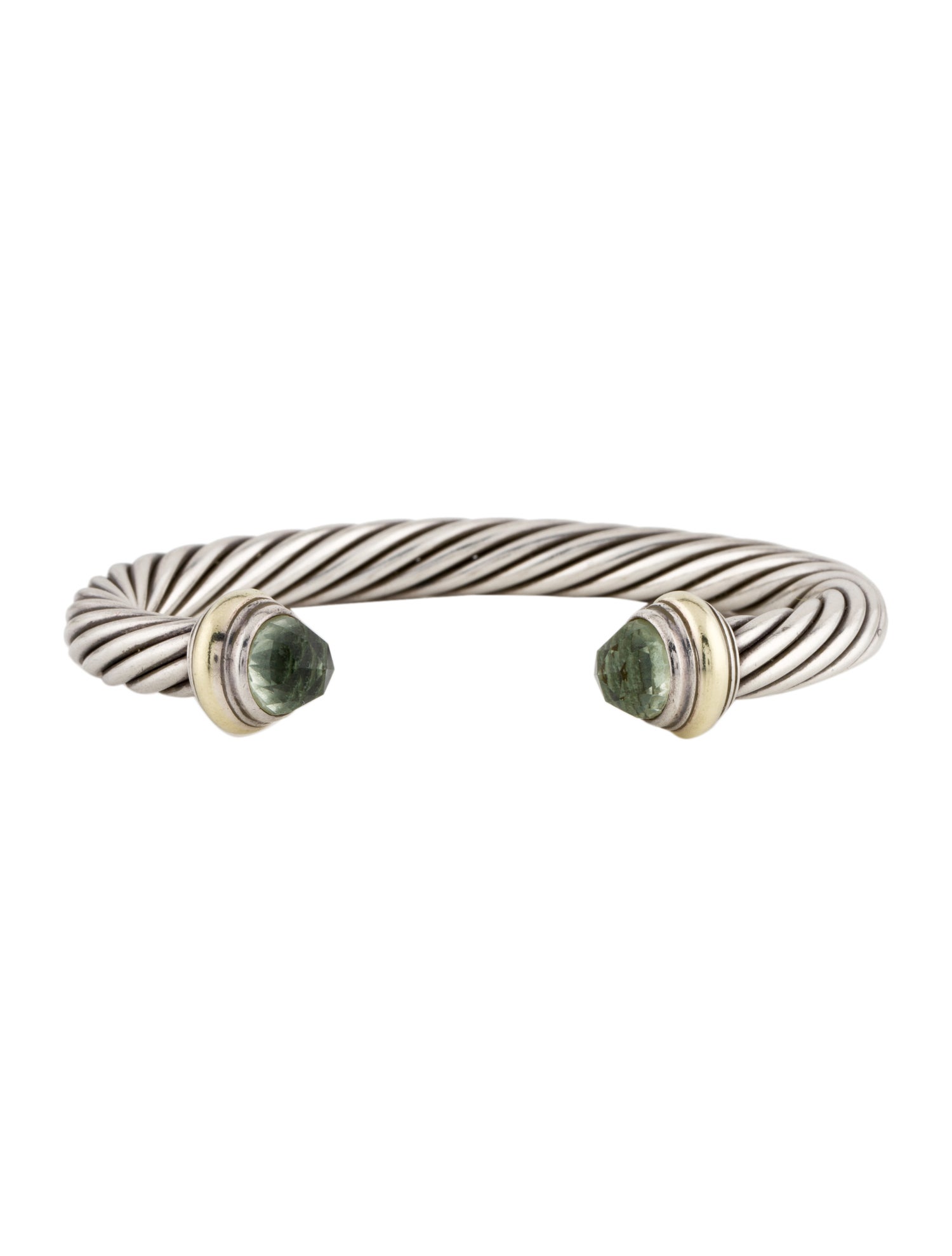 David Yurman Classic Cable Bracelet - 14K Yellow Gold Cuff, Bracelets ...