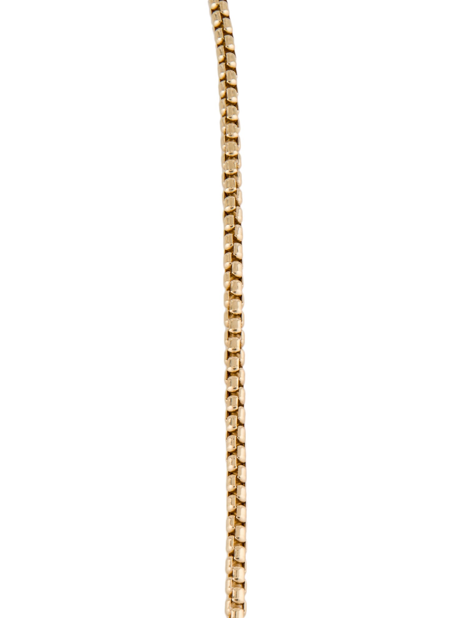 David Yurman 18K 3.4mm Box Chain Necklace - Chain, Necklaces ...