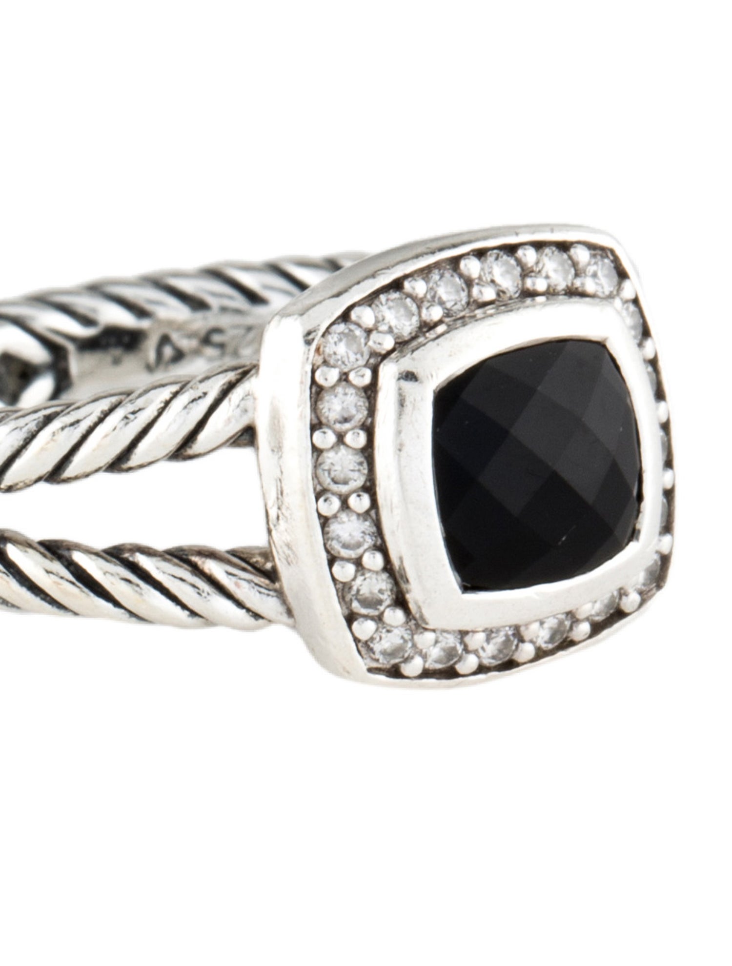 David Yurman Two-Tone Crossover Wide Ring - 14K Yellow Gold Rolling ...