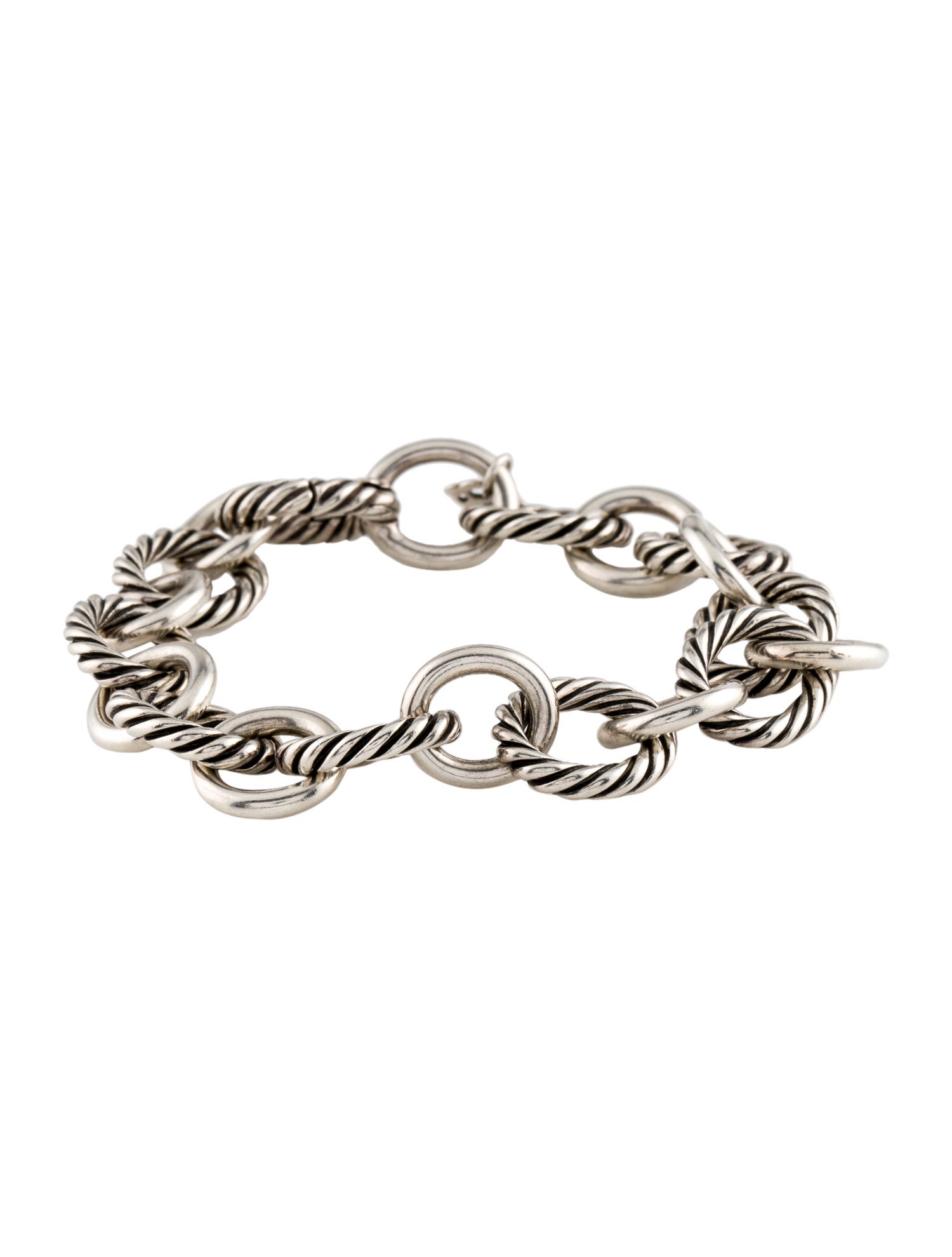 Marla Aaron Mega Curb Chain Bracelet - Sterling Silver Link, Bracelets ...