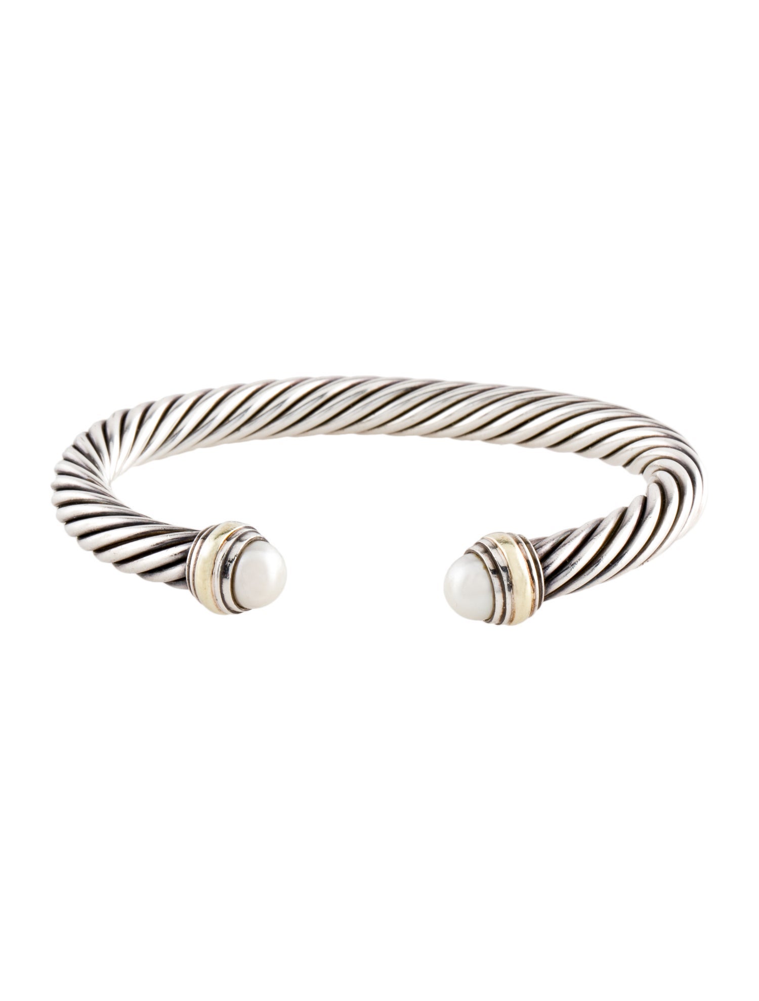 David Yurman Classic Cable Bracelet - 14K Yellow Gold Cuff, Bracelets ...