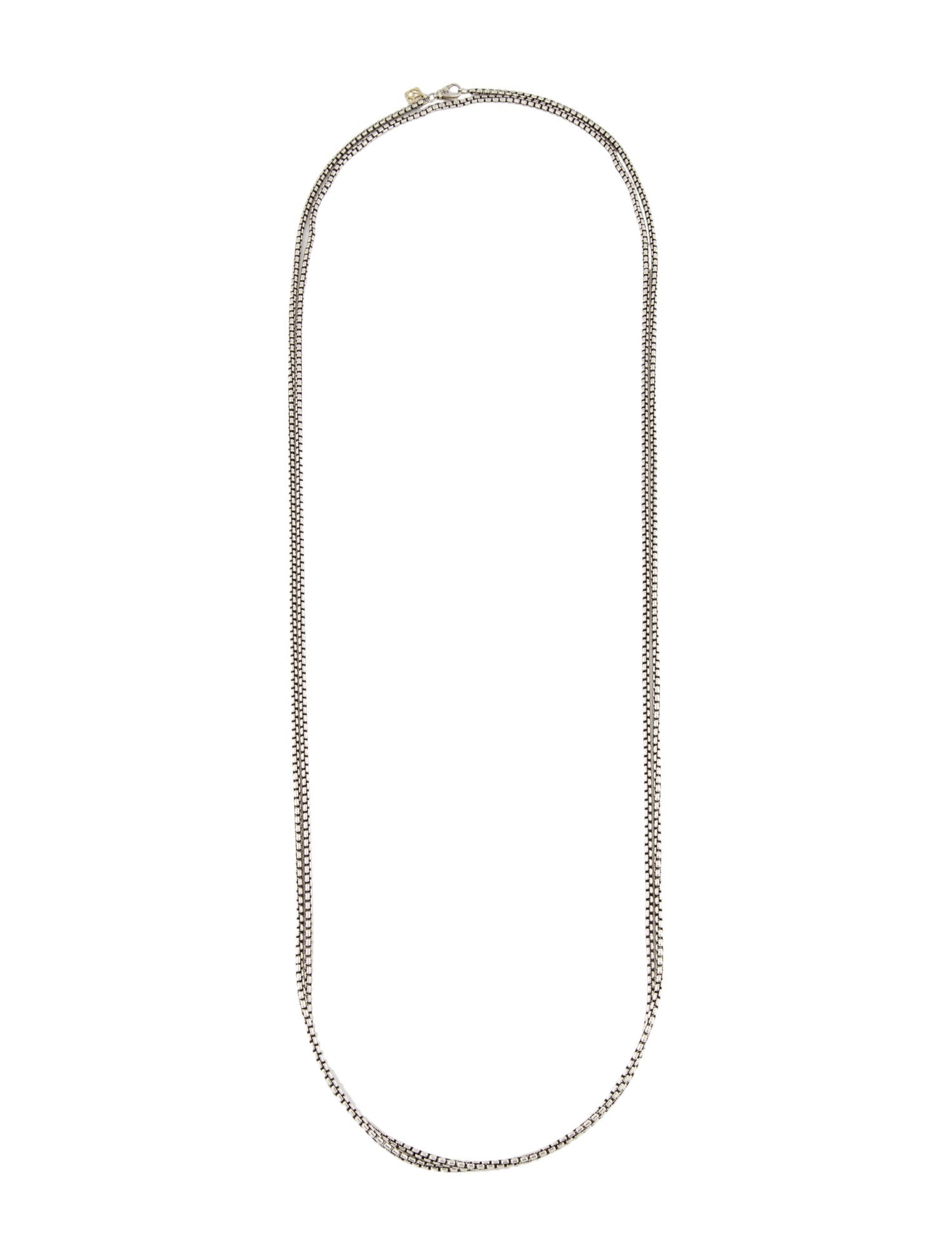 David Yurman Box Chain Necklace - 14K Yellow Gold Chain, Necklaces ...