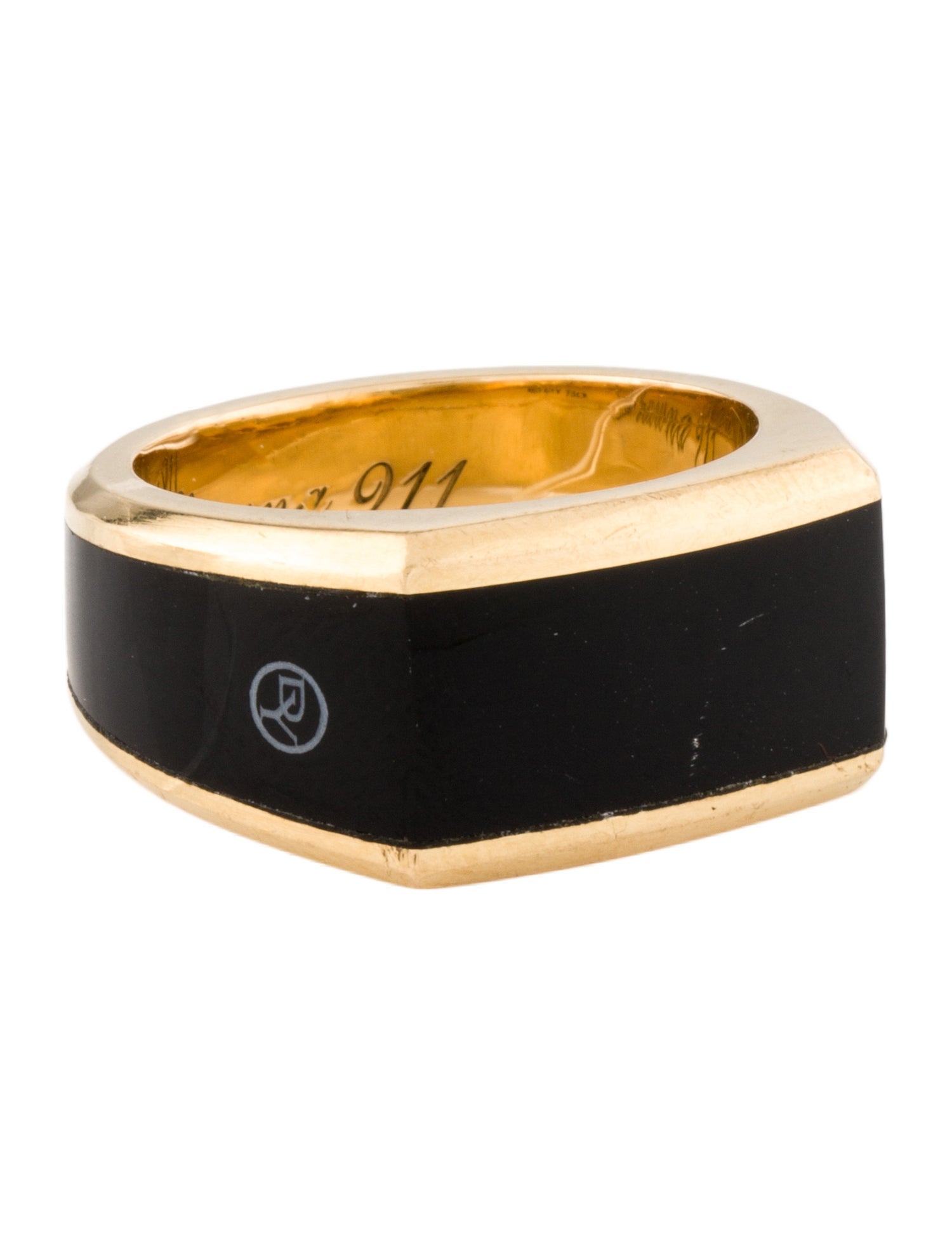 David Yurman 18K Onyx Roman Signet Ring - Signet Ring, Rings ...
