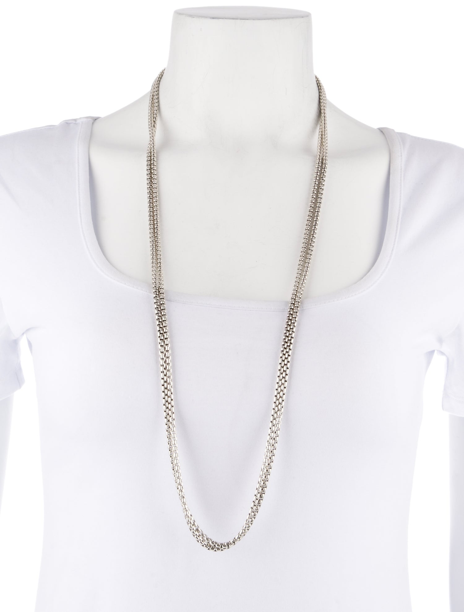 David Yurman Box Chain Necklace - 14K Yellow Gold Chain, Necklaces ...