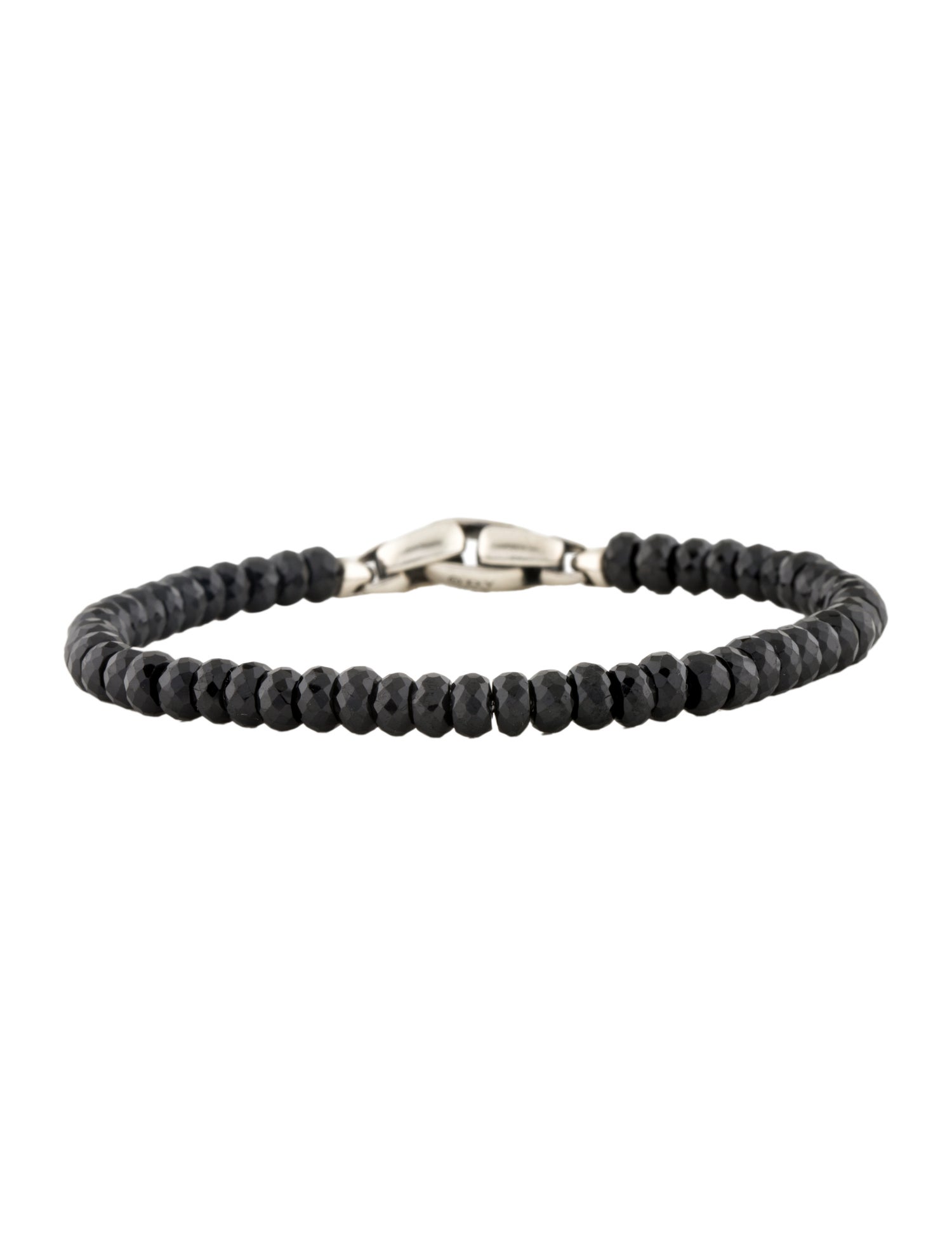 David Yurman Spinel Spiritual Beads Faceted Bracelet - Sterling Silver ...