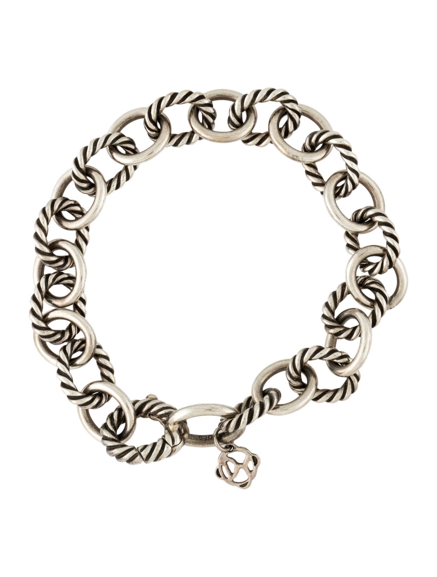 David Yurman Oval Link Chain Bracelet - Sterling Silver Link, Bracelets ...