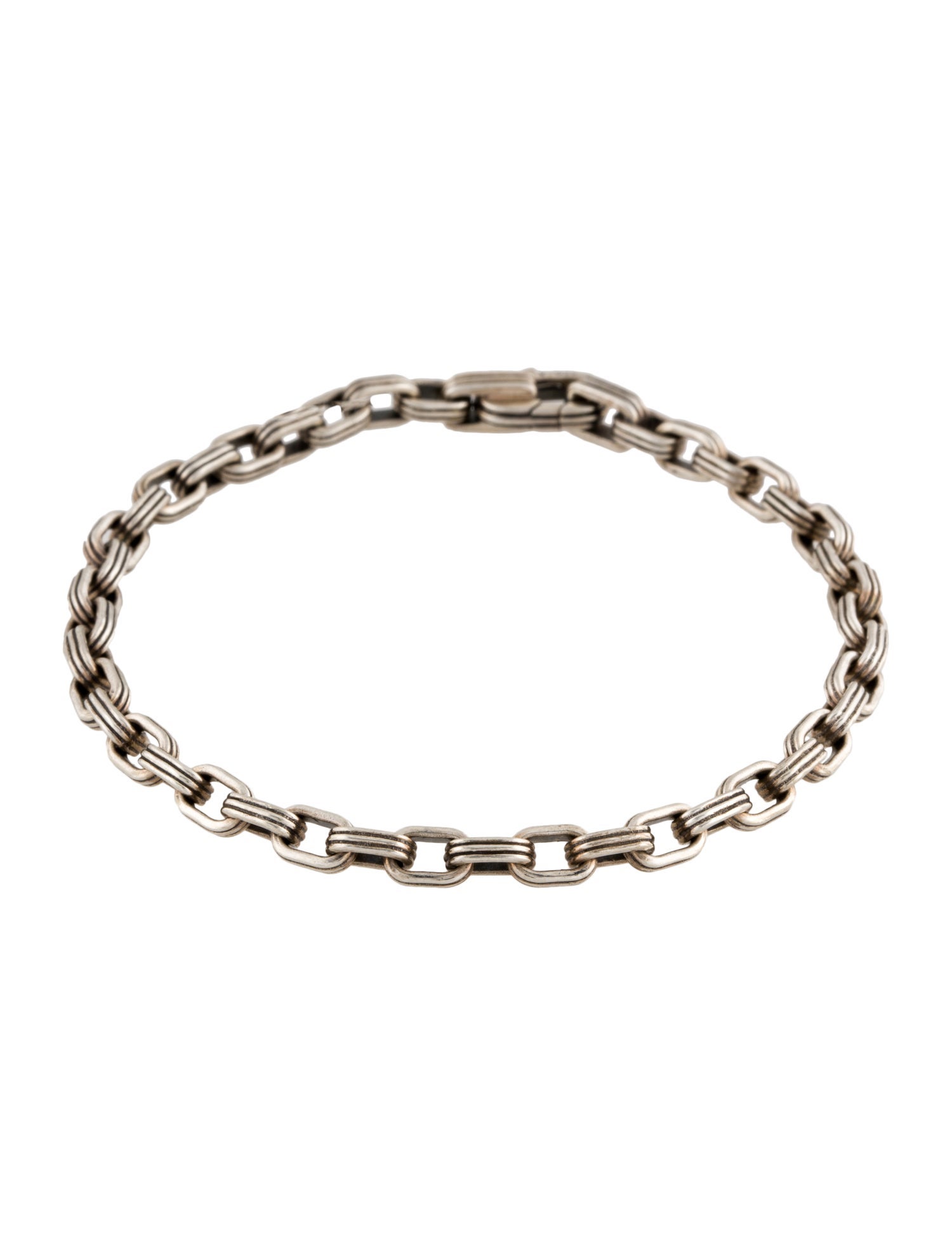 David Yurman Chain Link Bracelet - Sterling Silver Link, Bracelets ...