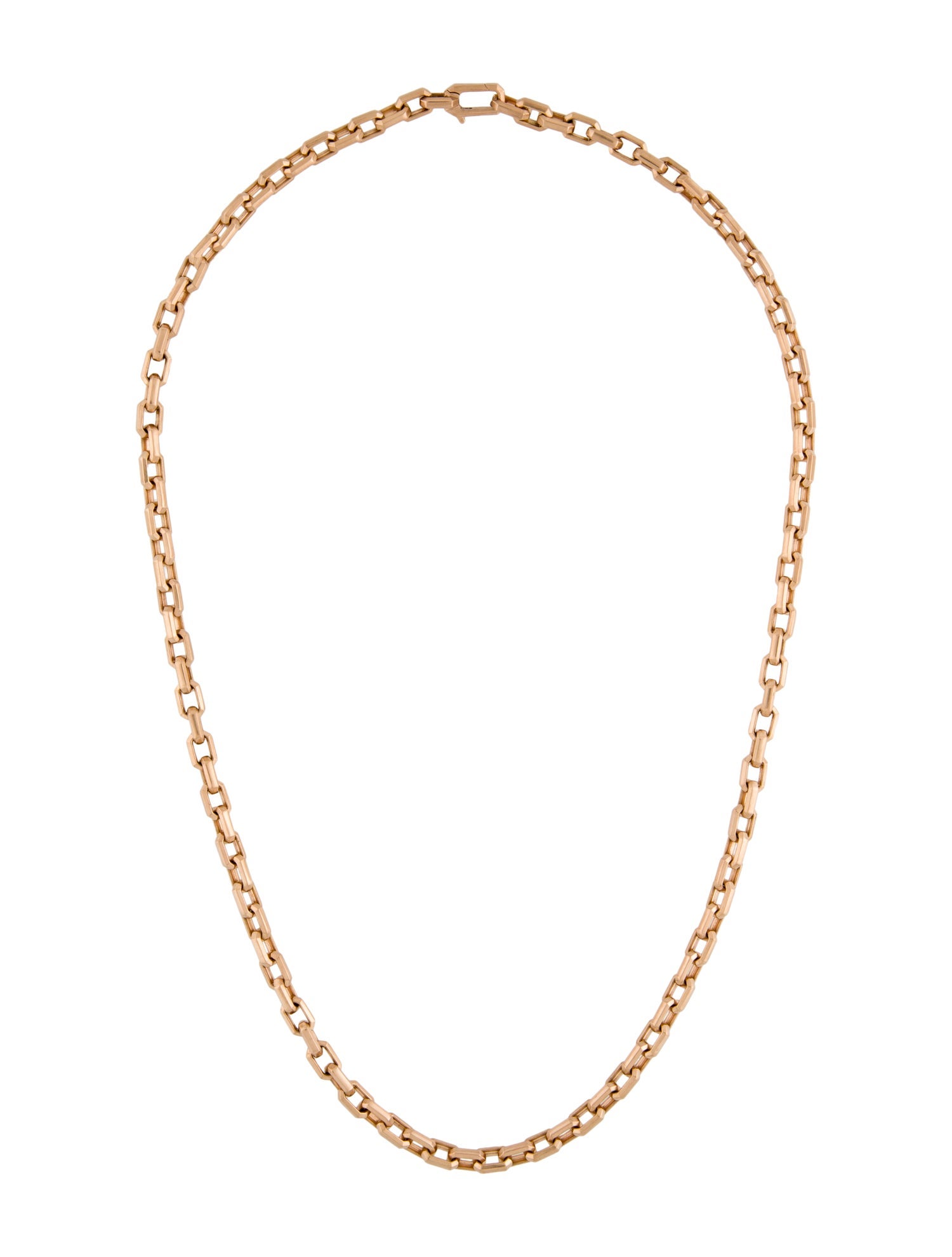 Necklace 14K Cable Link Chain Necklace - 14K Yellow Gold Chain ...