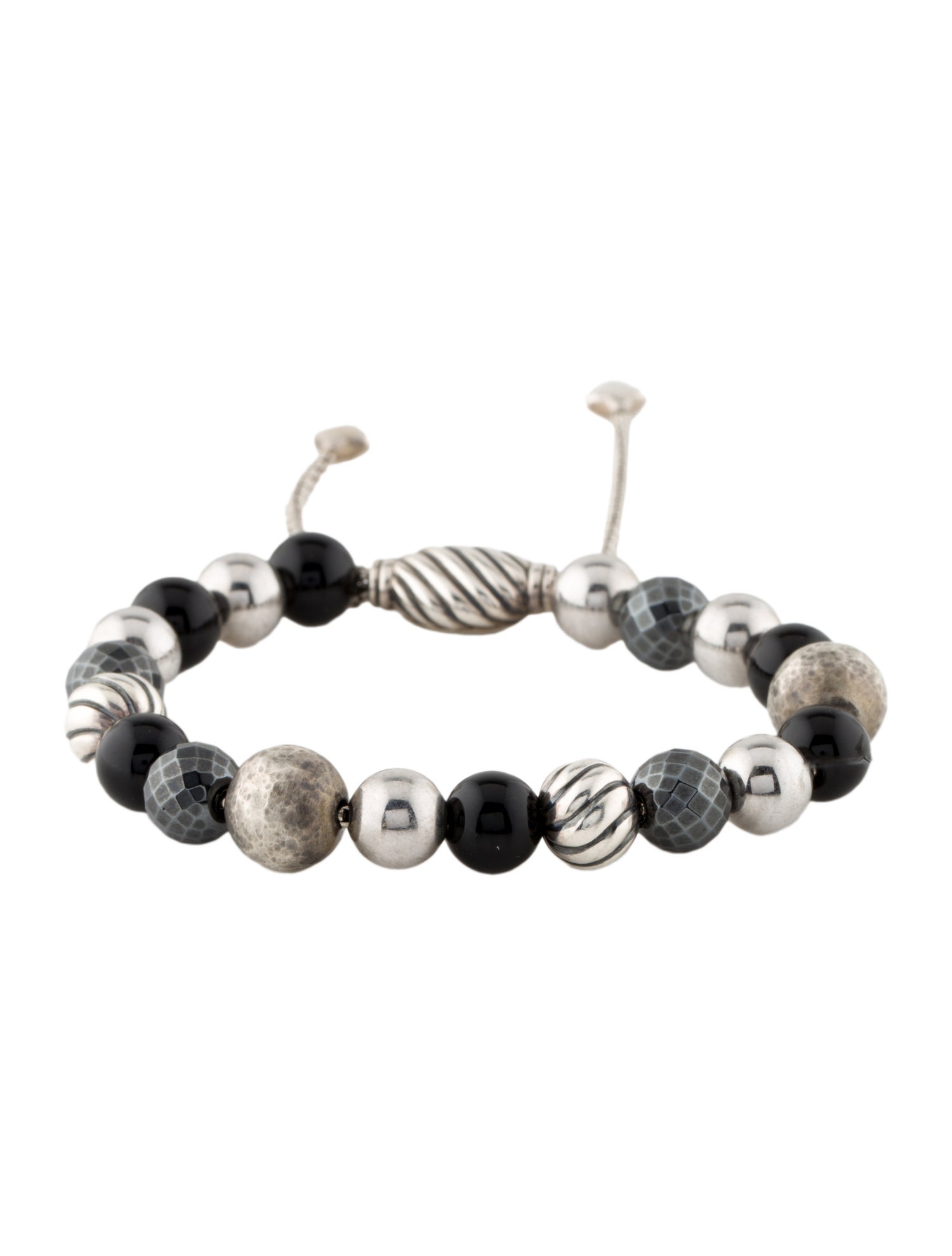 David Yurman Elements Classic Beaded Bracelet - Sterling Silver Bead ...