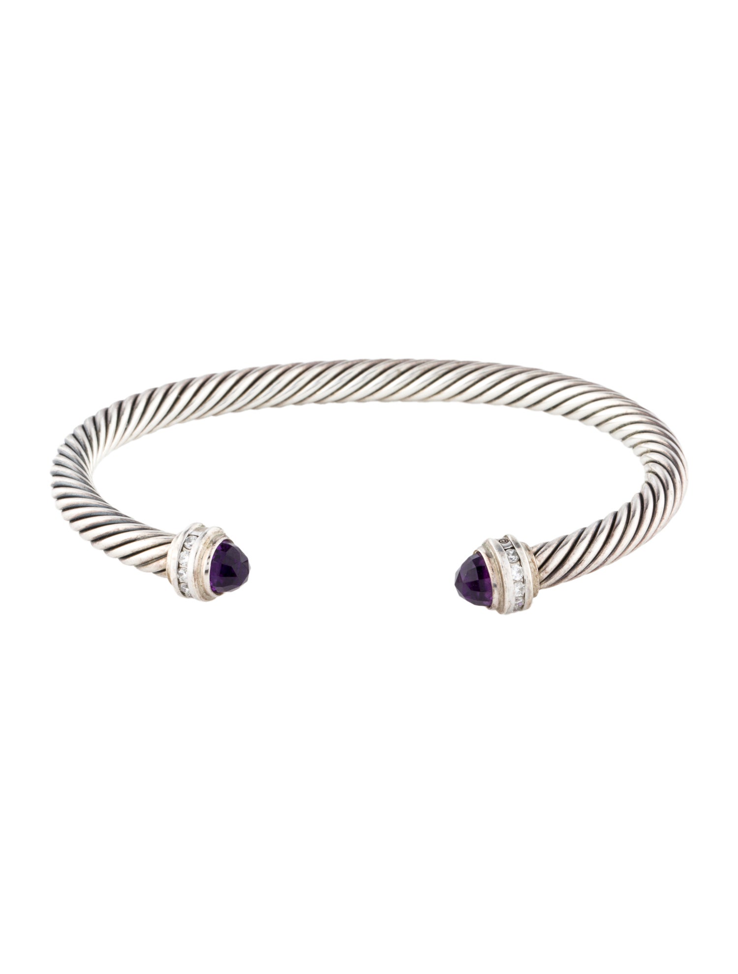 David Yurman Pearl Classic Cable Cuff - 14K Yellow Gold Cuff, Bracelets ...