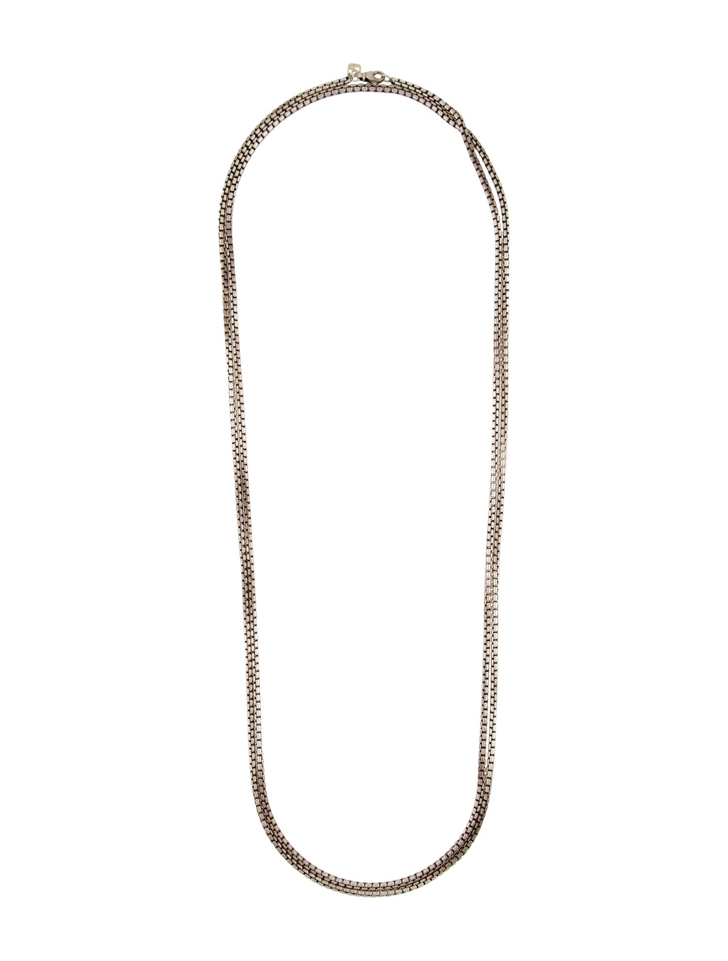 David Yurman Box Chain Necklace - 14K Yellow Gold Chain, Necklaces ...