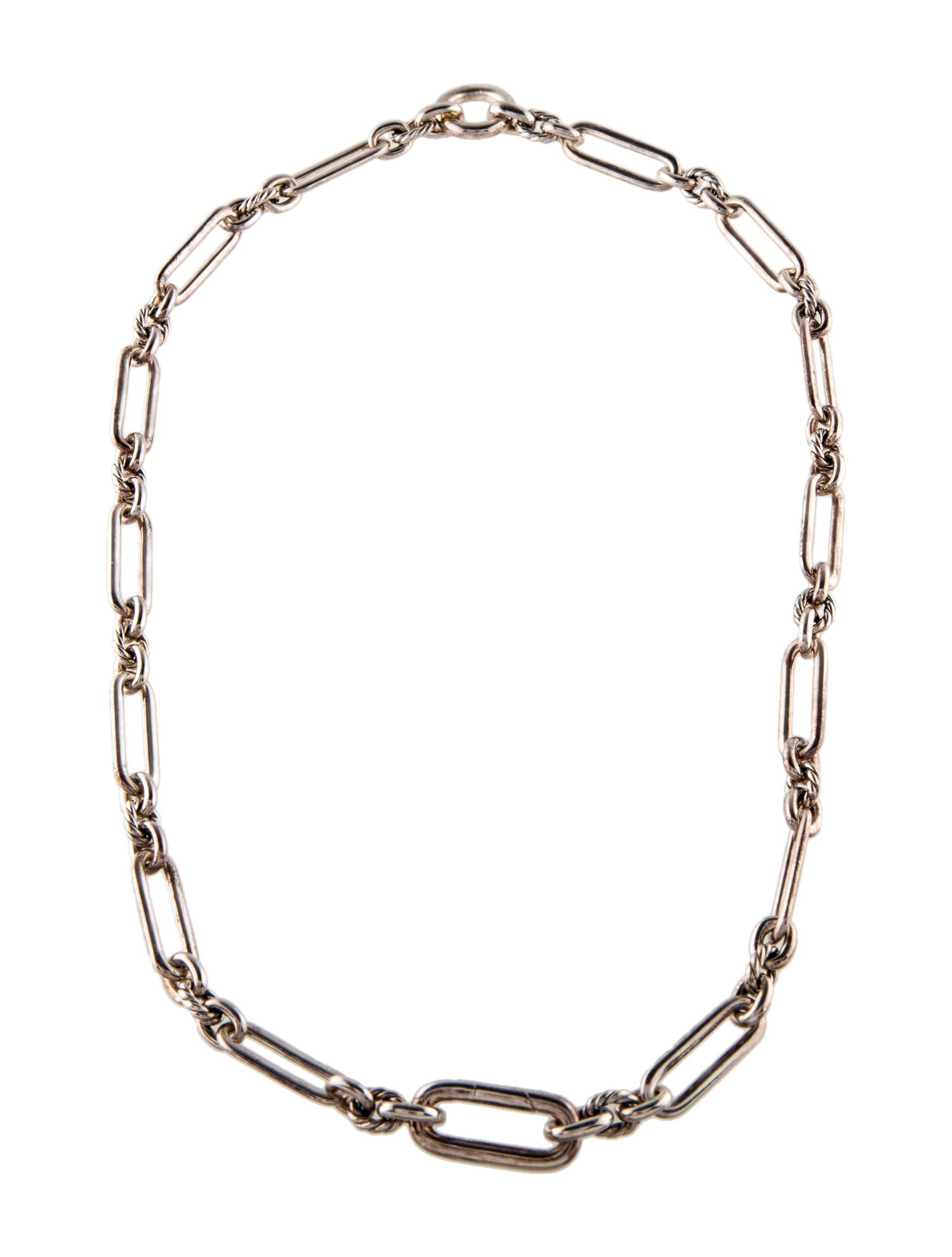 David Yurman Lexington Chain Necklace - Sterling Silver Chain ...