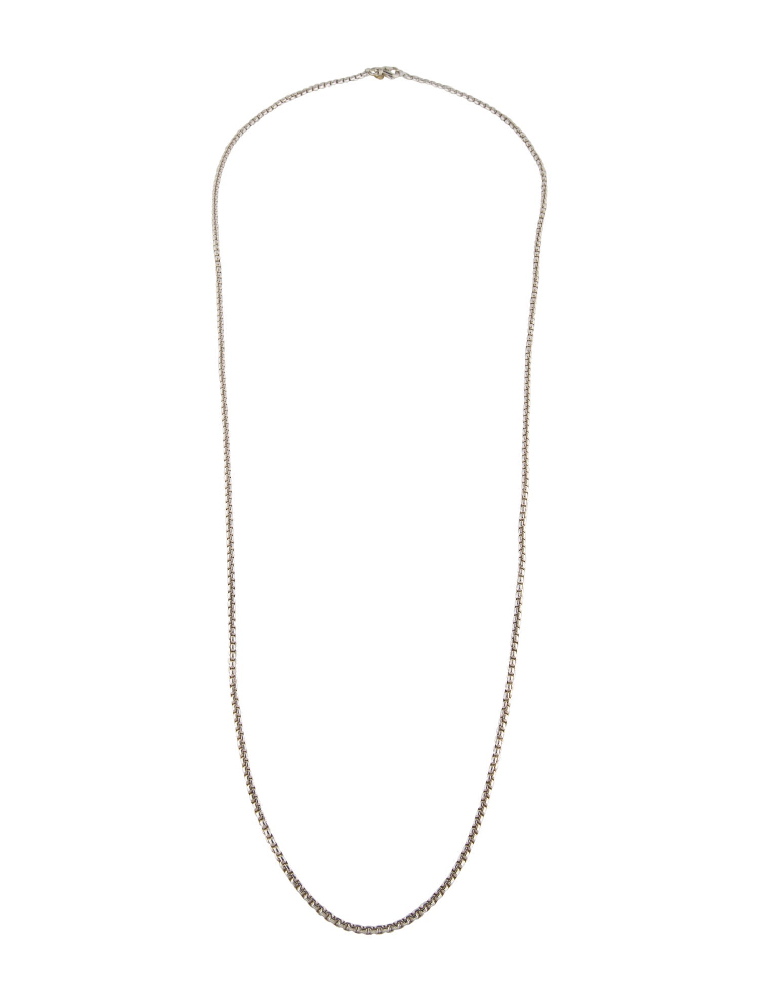 David Yurman Box Chain Necklace - 14K Yellow Gold Chain, Necklaces ...
