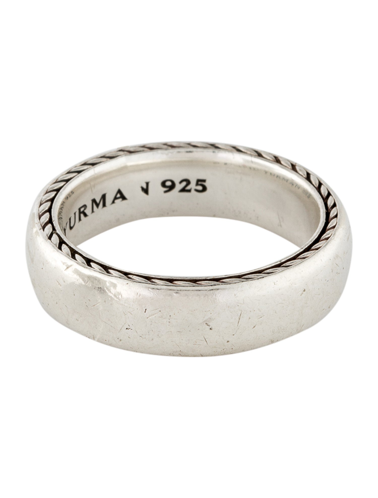 David Yurman Streamline Band - Sterling Silver Band, Rings - DVY183250 ...