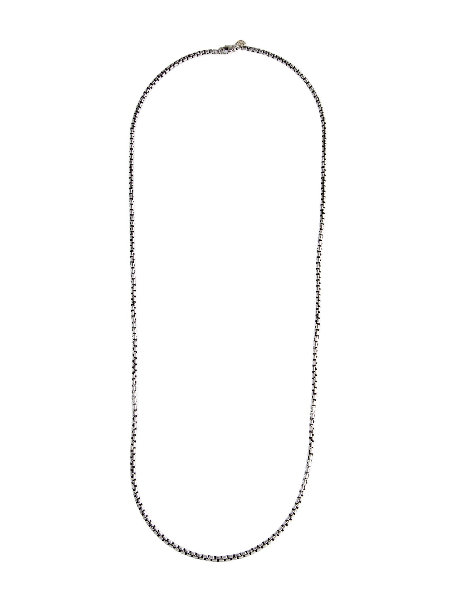 David Yurman Box Chain Necklace - 14K Yellow Gold Chain, Necklaces ...