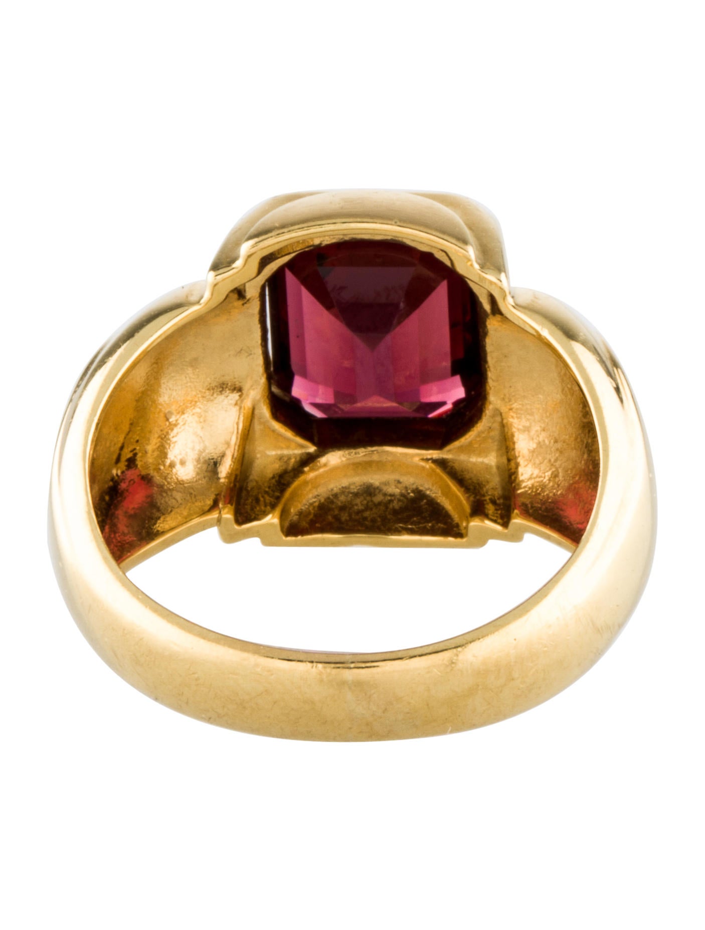 David Yurman Rhodolite Garnet Signet Ring - Rings - DVY29575 | The RealReal