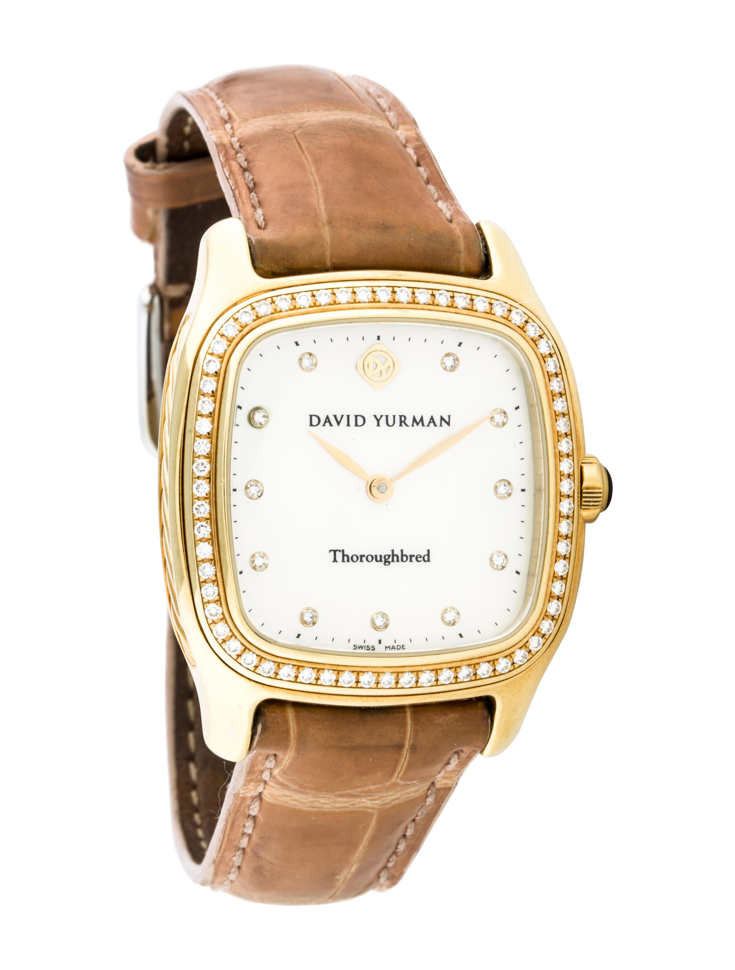 David Yurman Thoroughbred Watch - Strap - DVY35062 | The RealReal