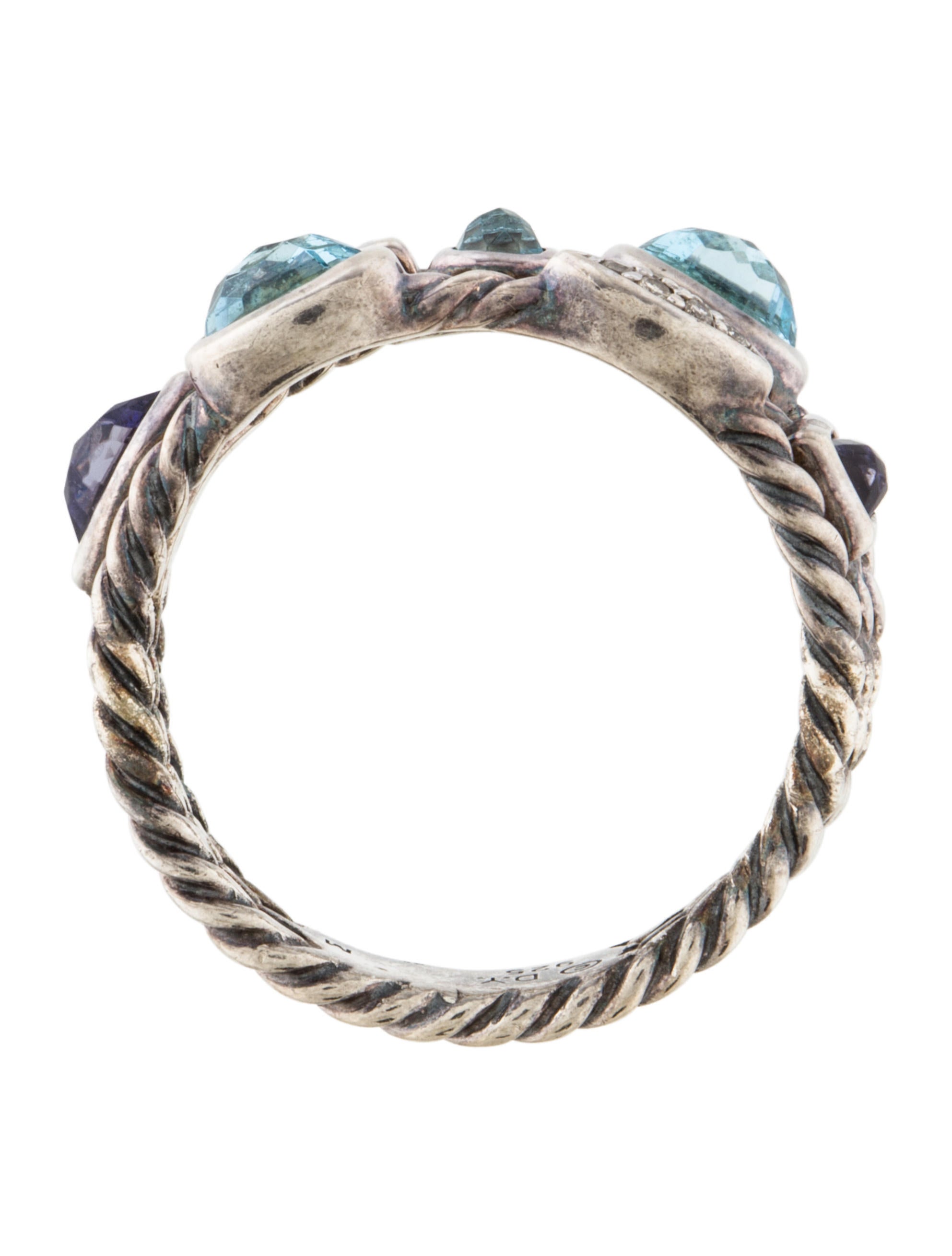 David Yurman Confetti Ring - Rings - DVY37015 | The RealReal