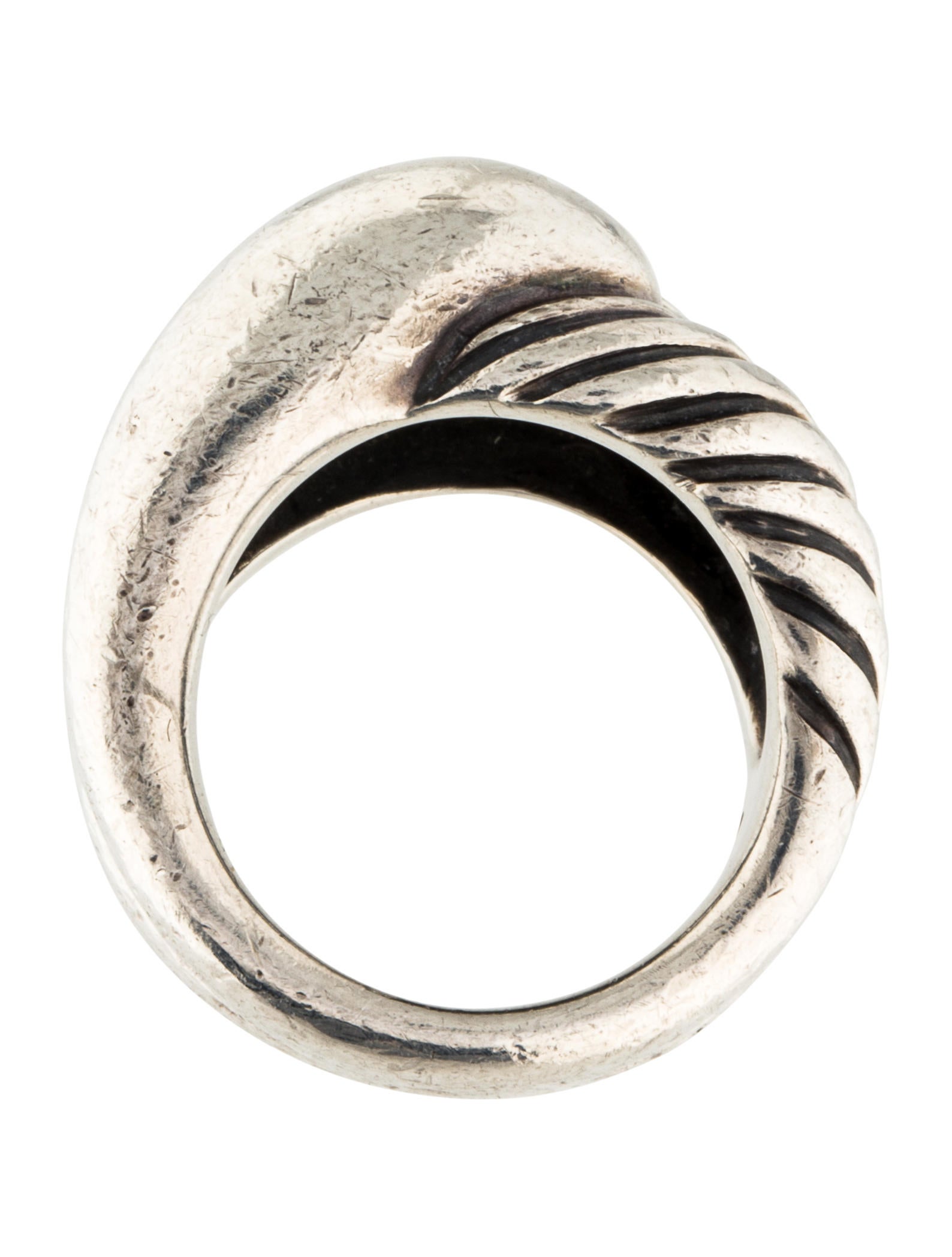 David Yurman Single Loop Labyrinth Ring - Rings - DVY40151 | The RealReal