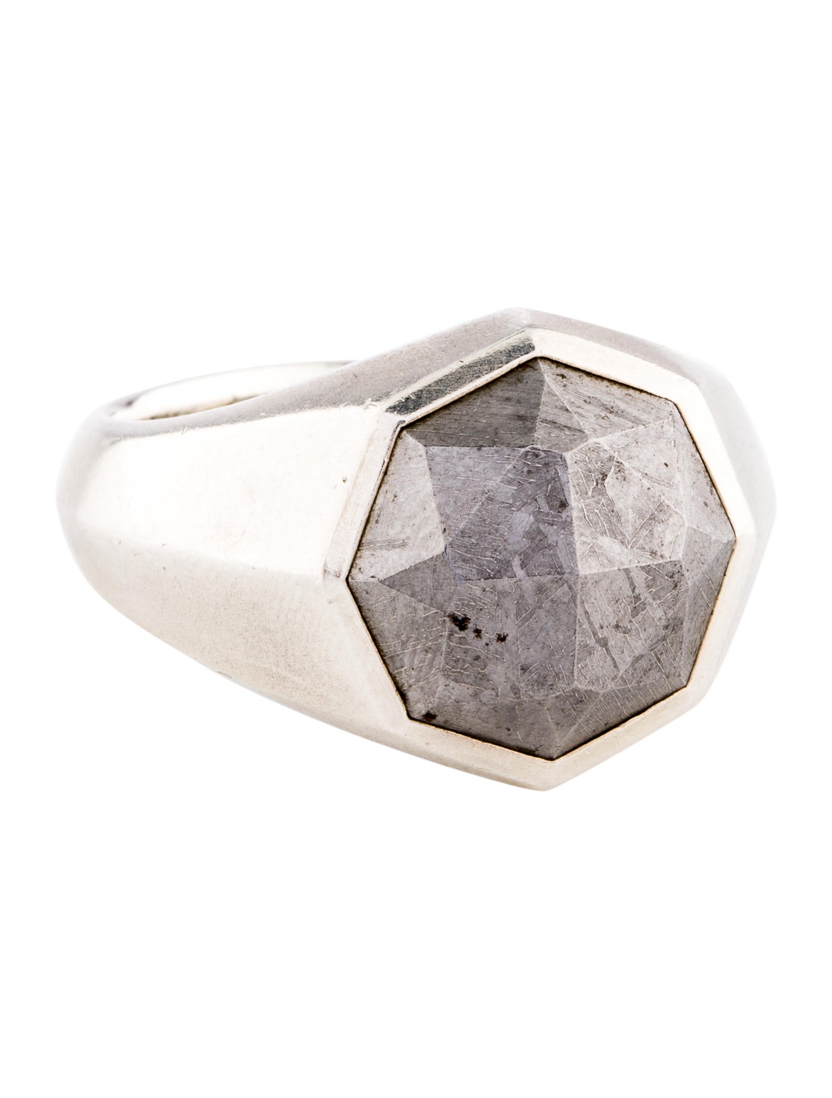 David Yurman Meteorite Signet Ring - Signet Ring, Rings - DVY61075 ...