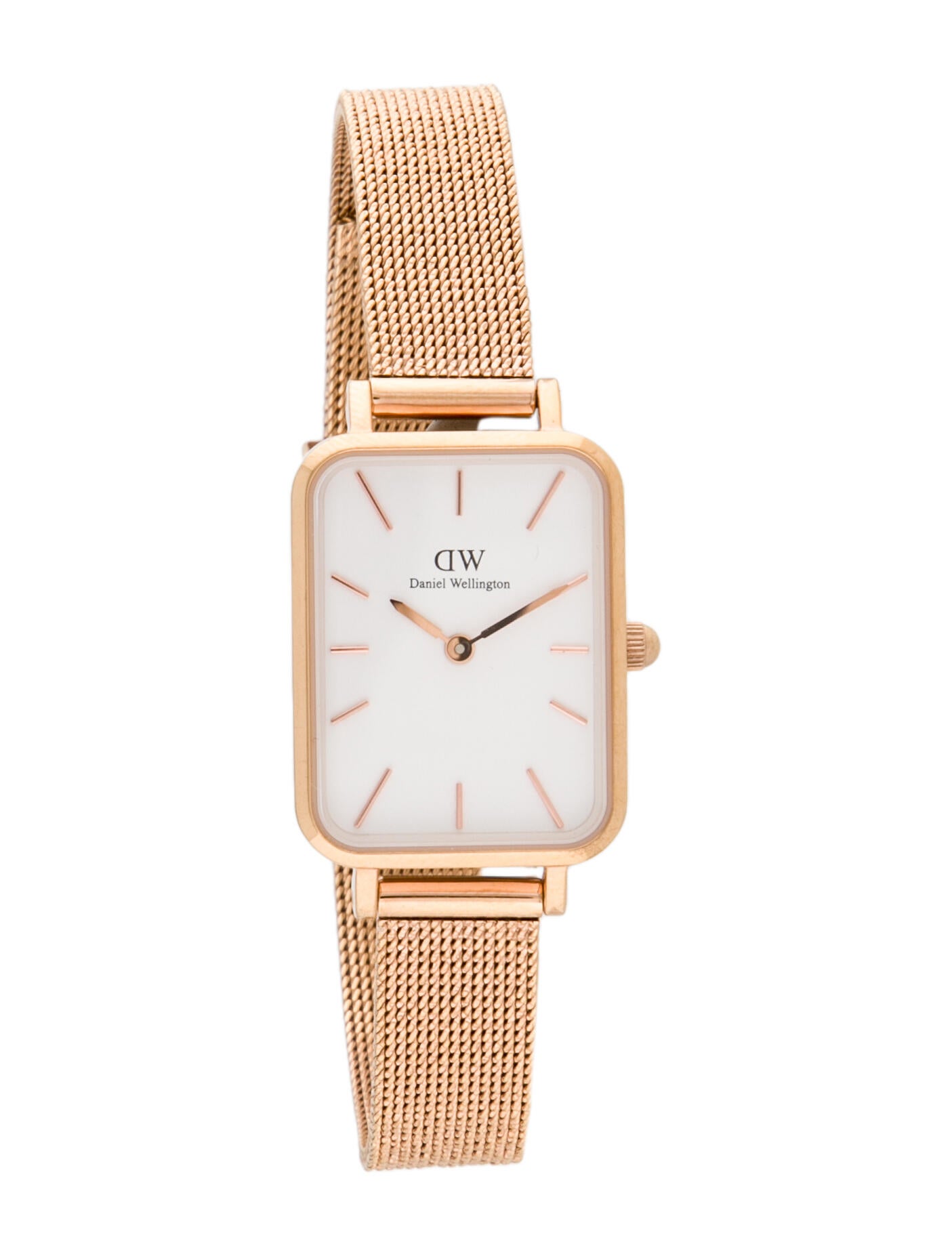 Daniel Wellington Quadro Pressed Evergold Watch - K26HRW01 | The RealReal