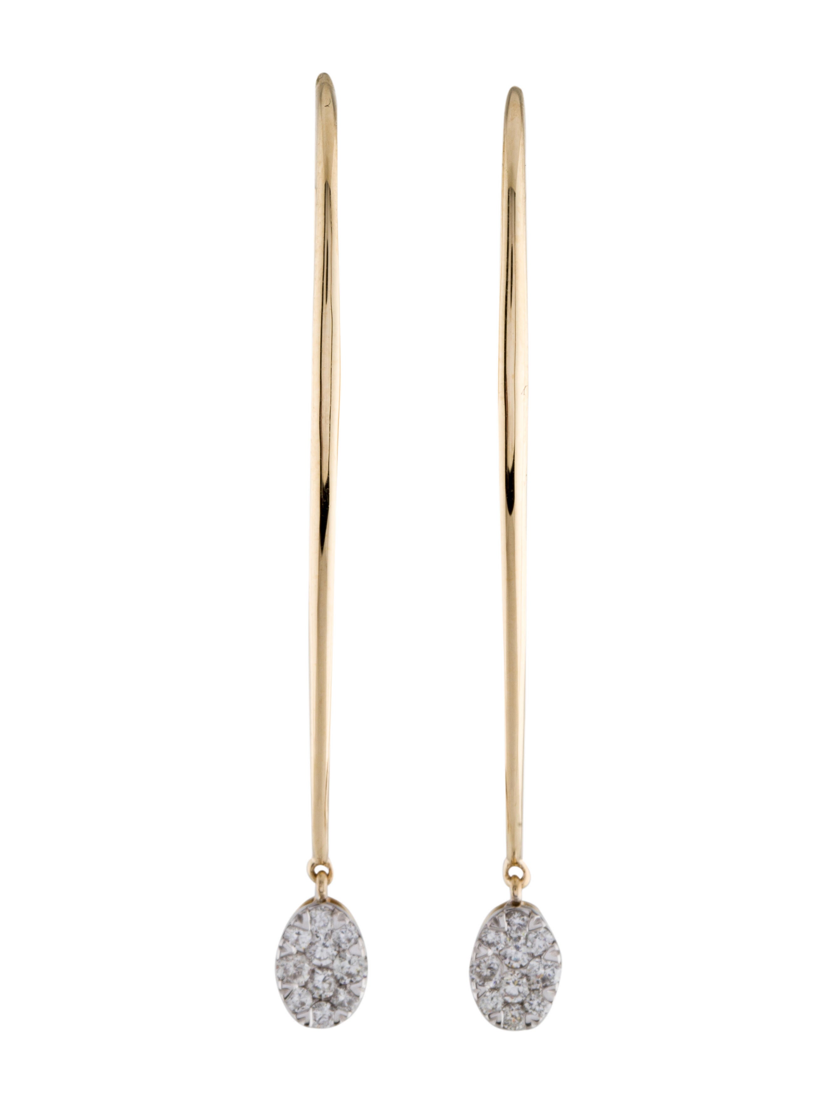 Celine Double Ball Drop Earrings - Brass Drop, Earrings - CEL223723 ...