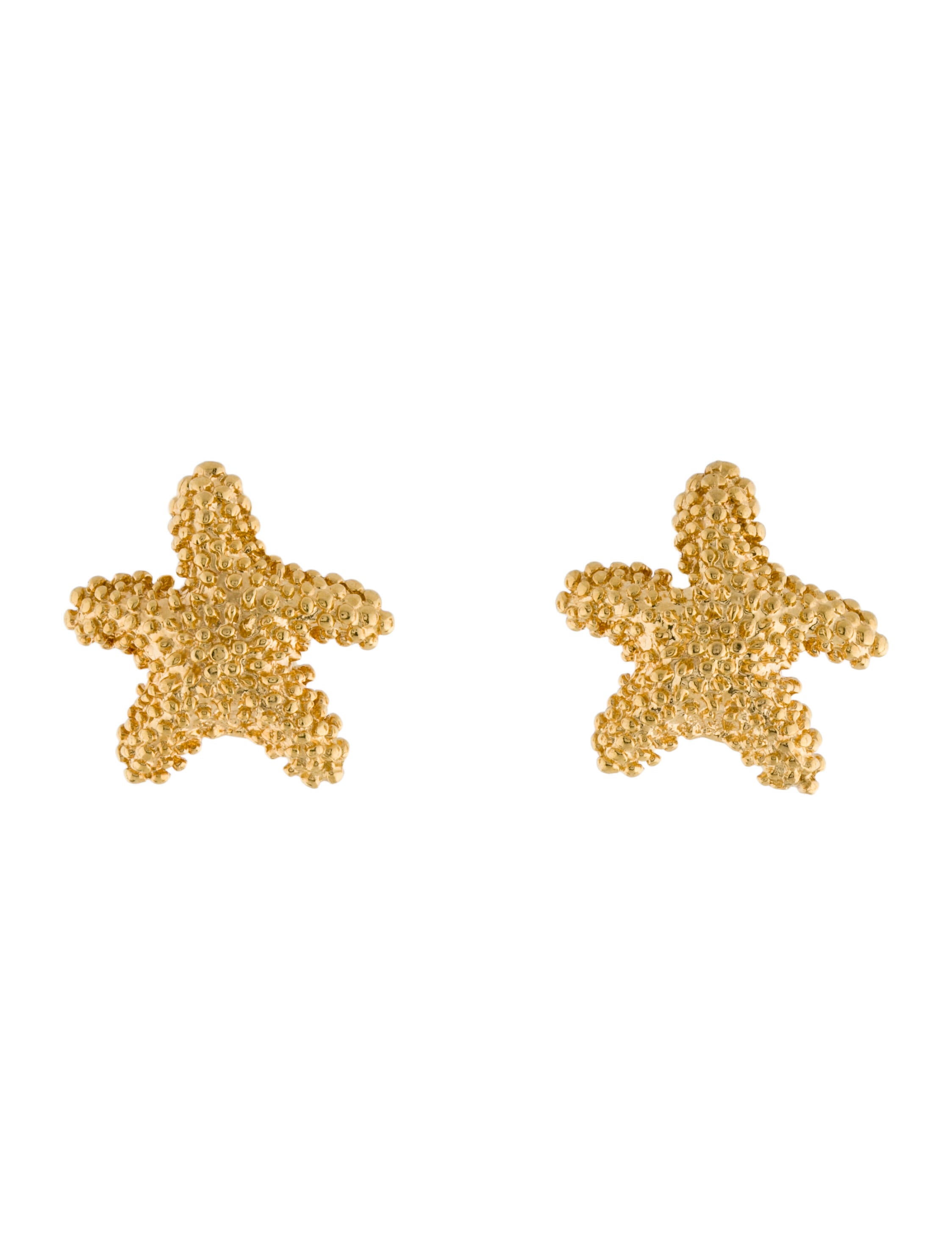 Van Cleef & Arpels Vintage Alhambra Earclips - 18K Yellow Gold Earclip ...