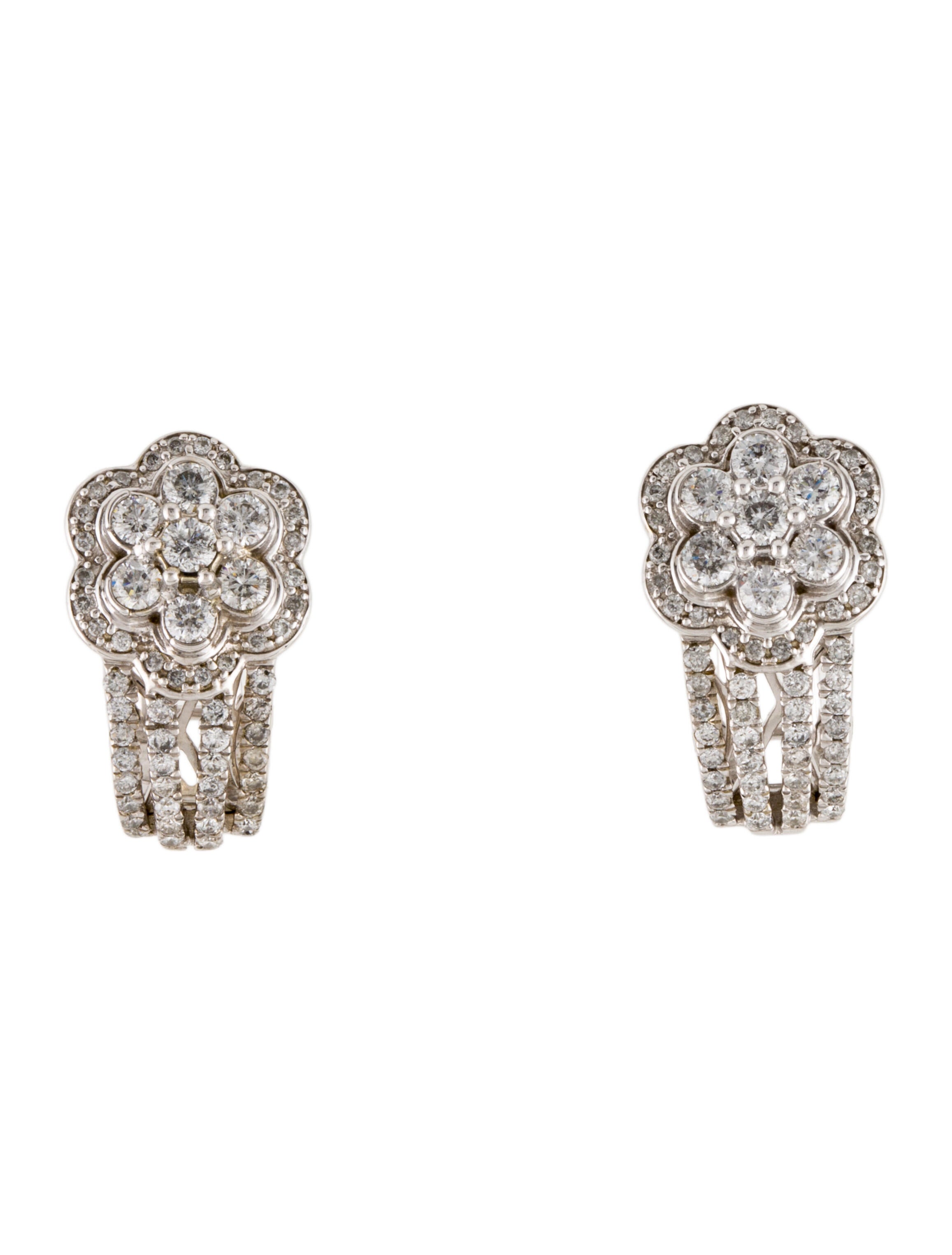Tiffany & Co. 18K Diamond Signature X Clip-On Earrings - 18K Yellow ...