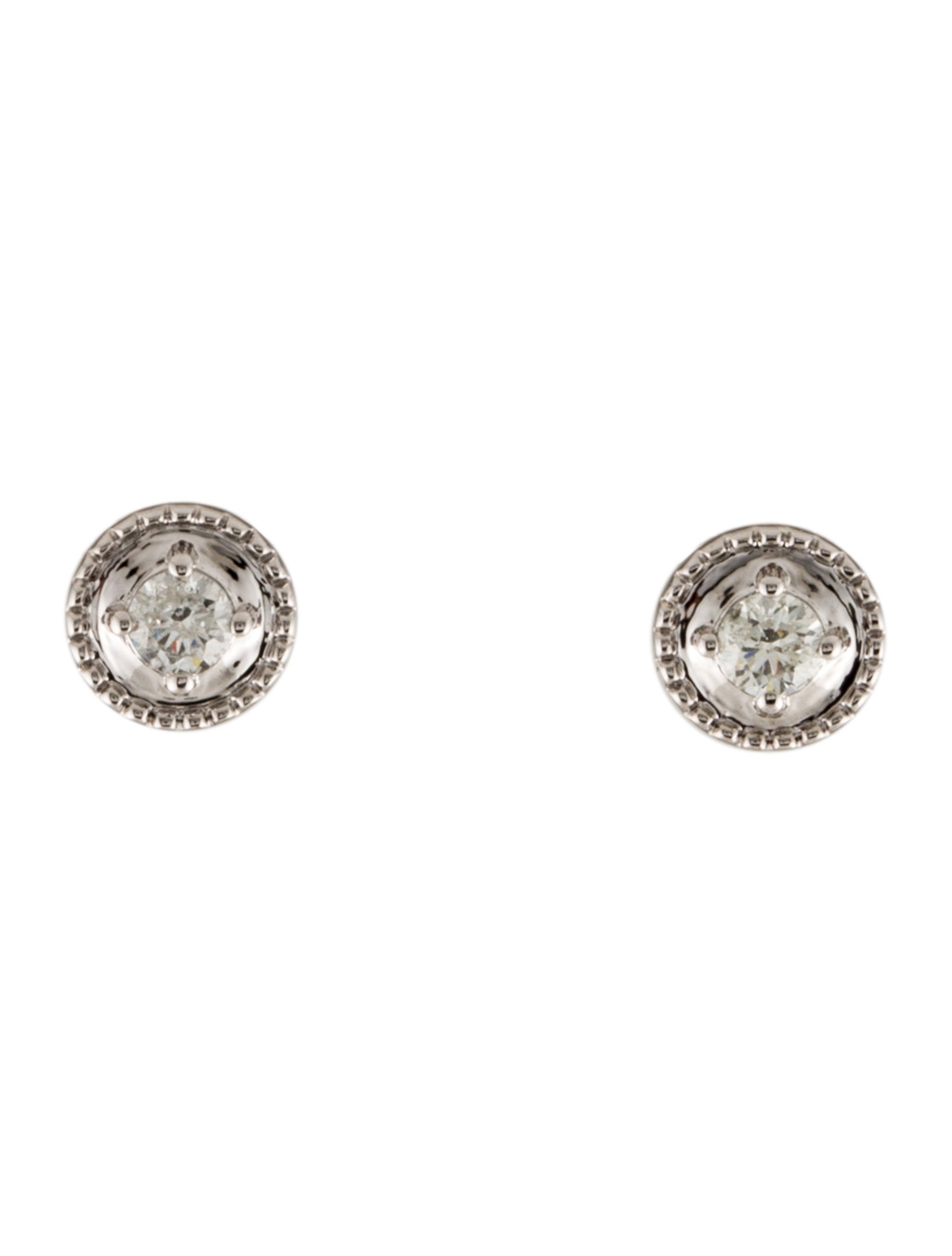 David Yurman 18K Diamond Crossover Diamond Stud Earrings - 18K Yellow ...