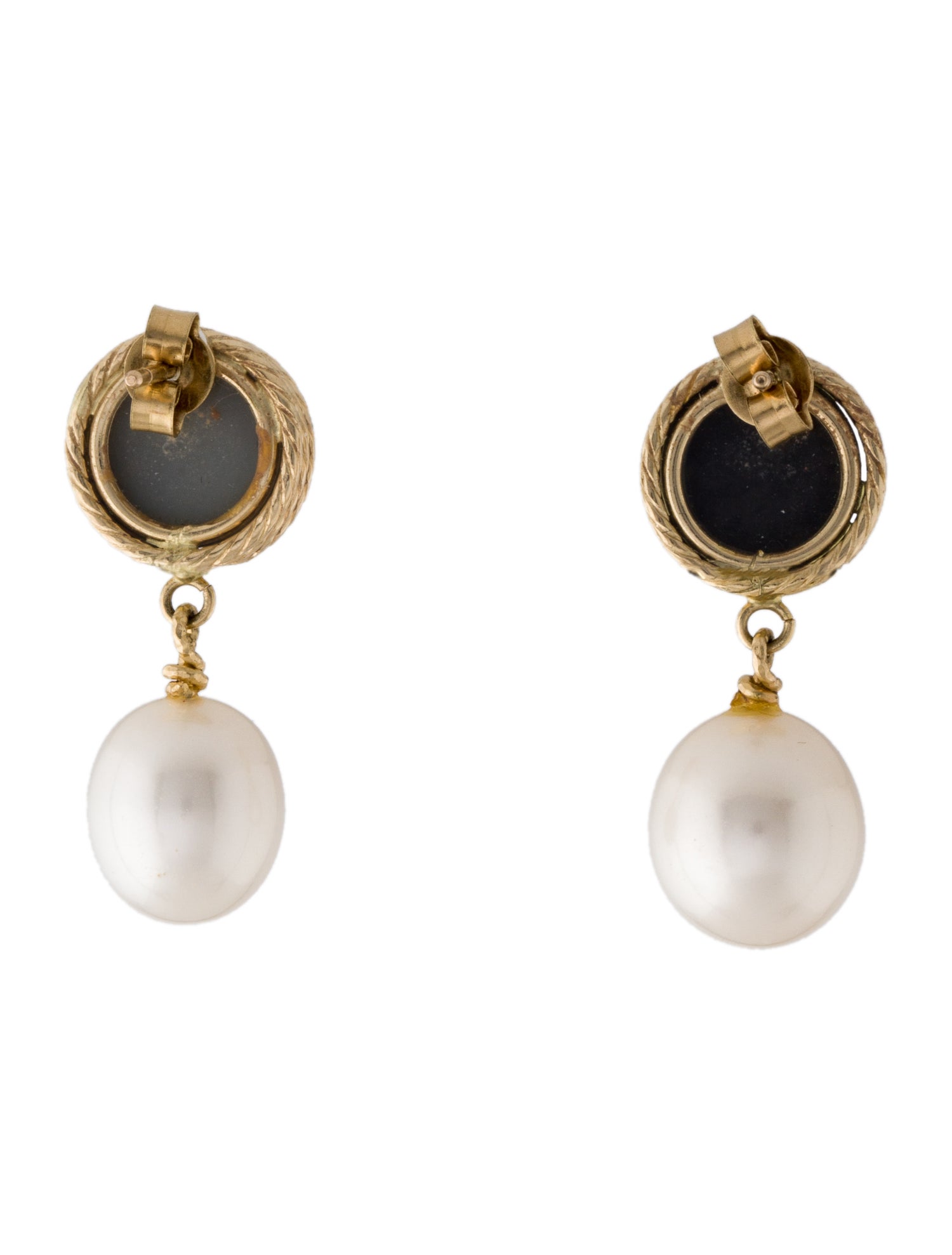 Phyne by Paige Novick 14K Pearl & Diamond Gigi Ear Climber - Clear, 14K ...
