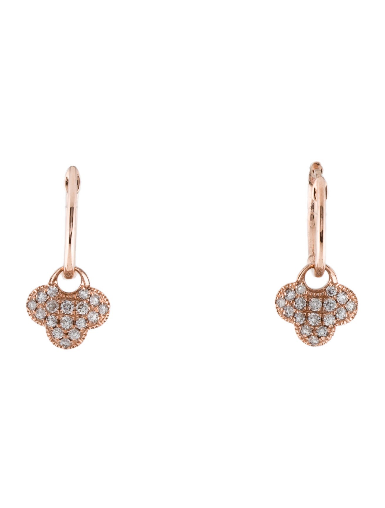 Earrings 14K Diamond Earring Enhancers - 14K Yellow Gold Earring ...