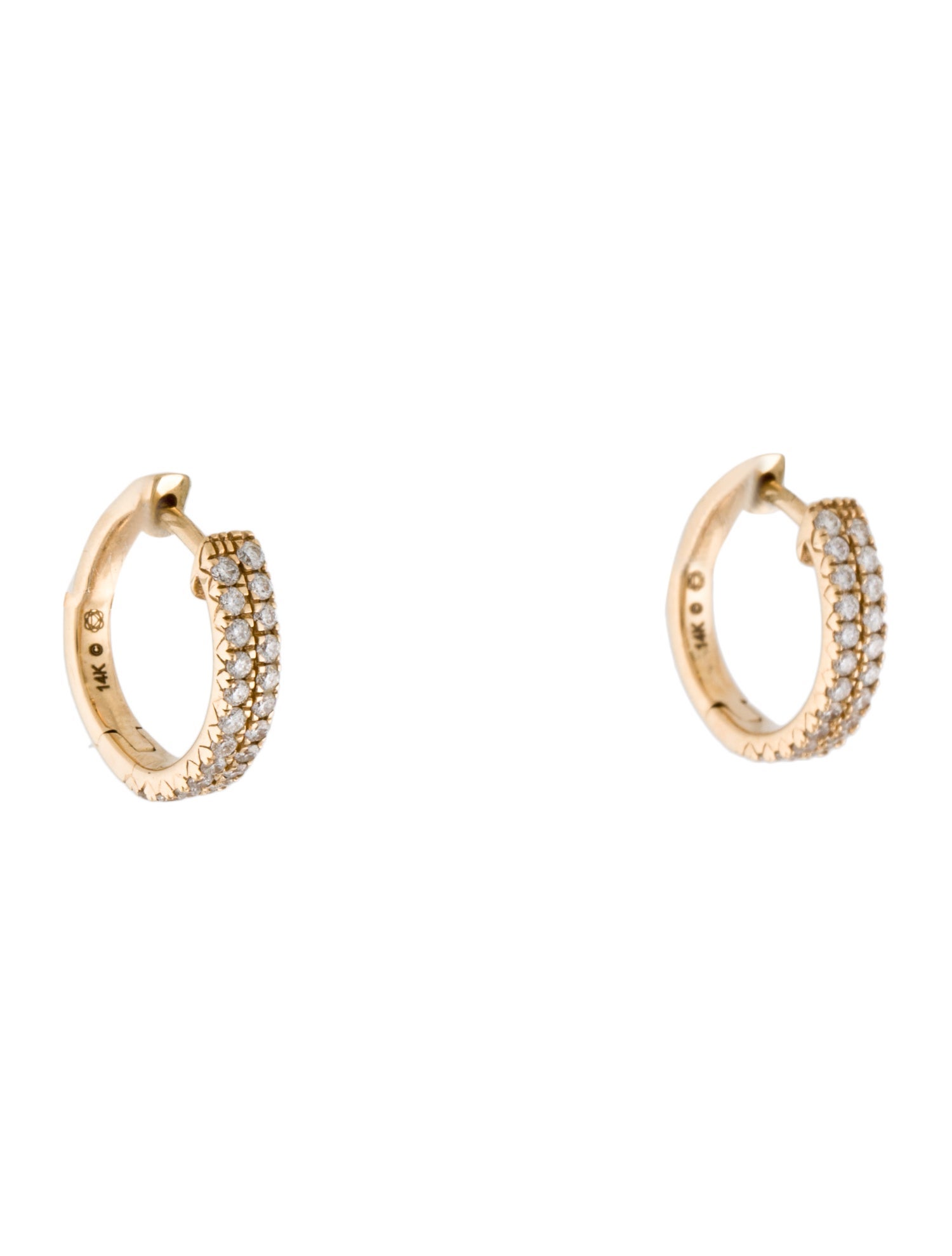 Tiffany & Co. 18K Diamonds By The Yard Stud Earrings - 18K Yellow Gold ...