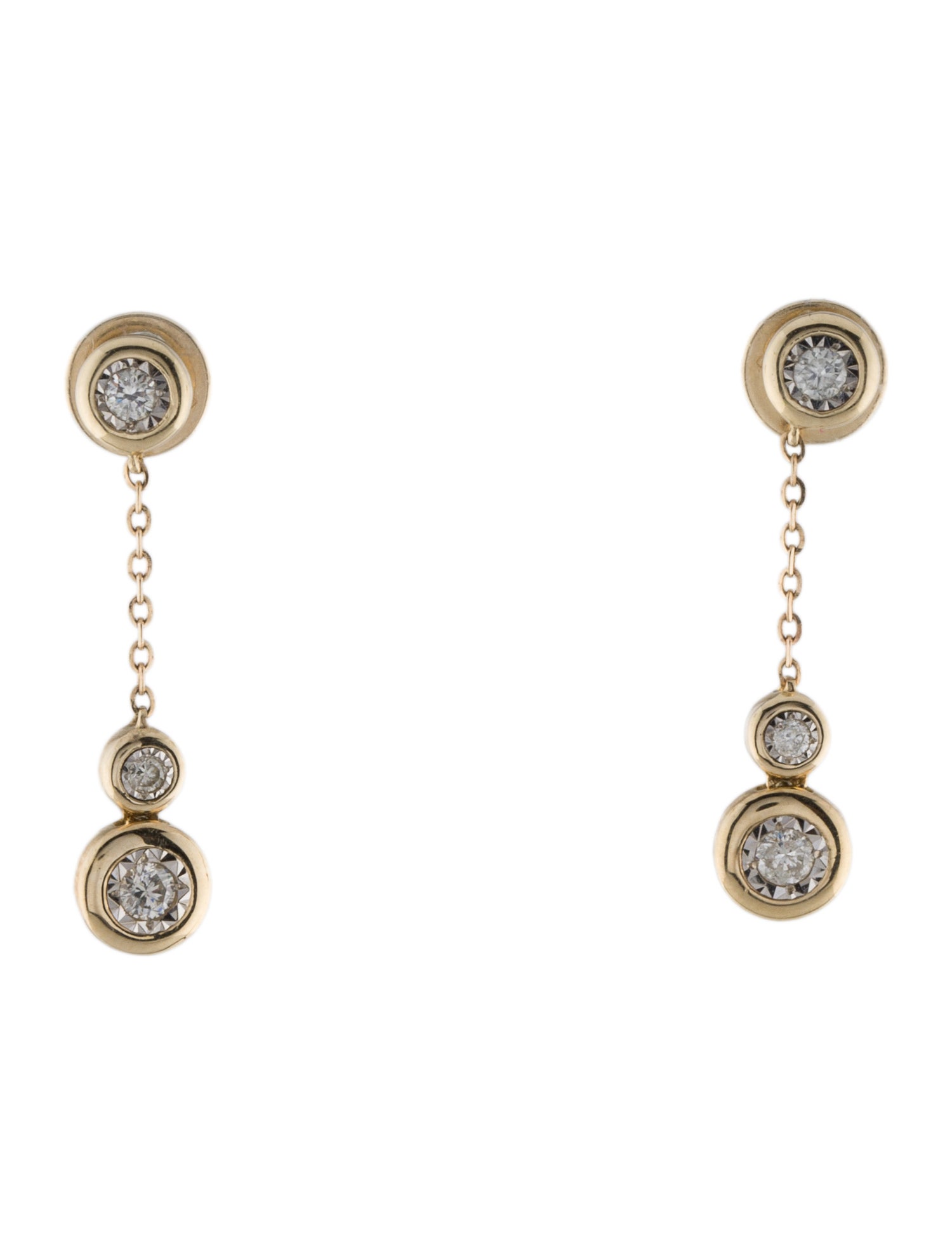 Celine Céline Baroque Pearl Drop Earrings - Gold-Tone Metal Drop ...