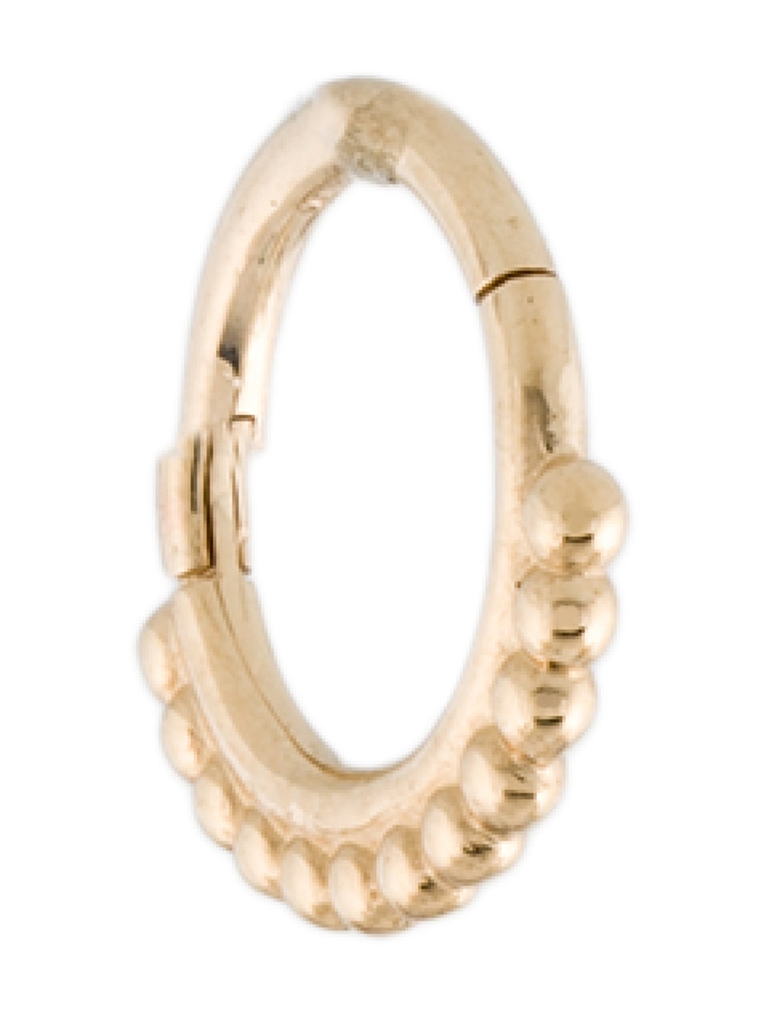 Earrings Wildlike Beaded Cartilage Hinge Hoop - Ear Cuff, Earrings ...